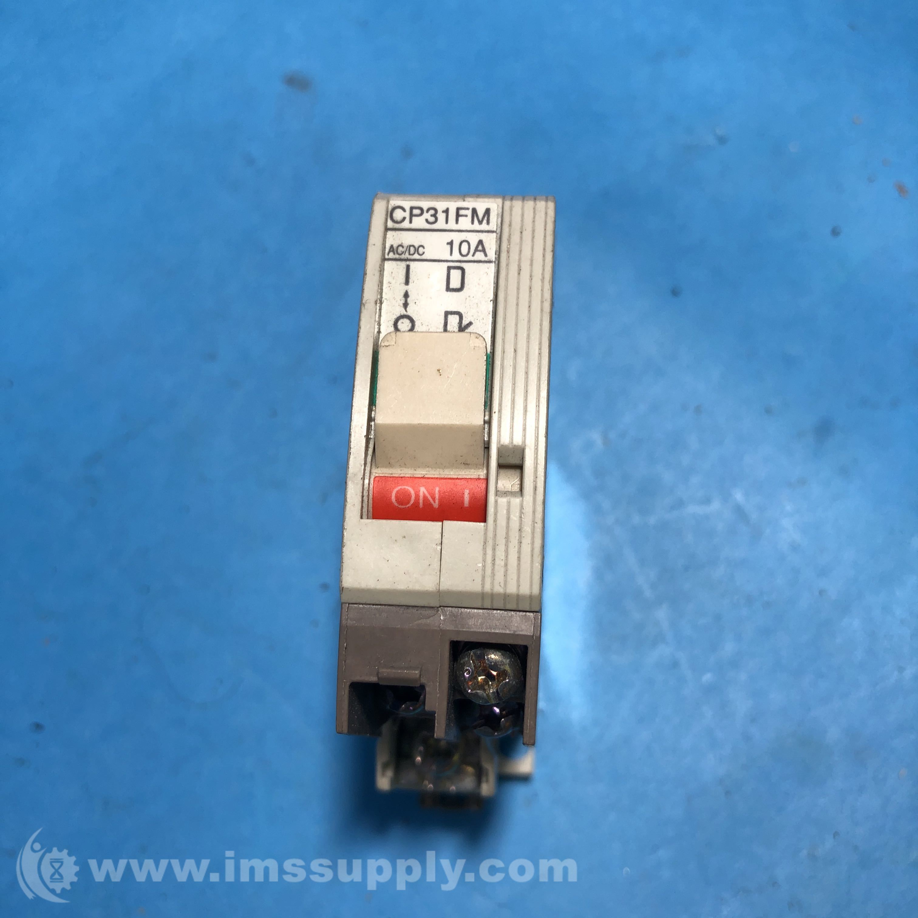 Fuji Electric CP31FM/10W Circuit Protector, 10A, 1 Pole - IMS Supply