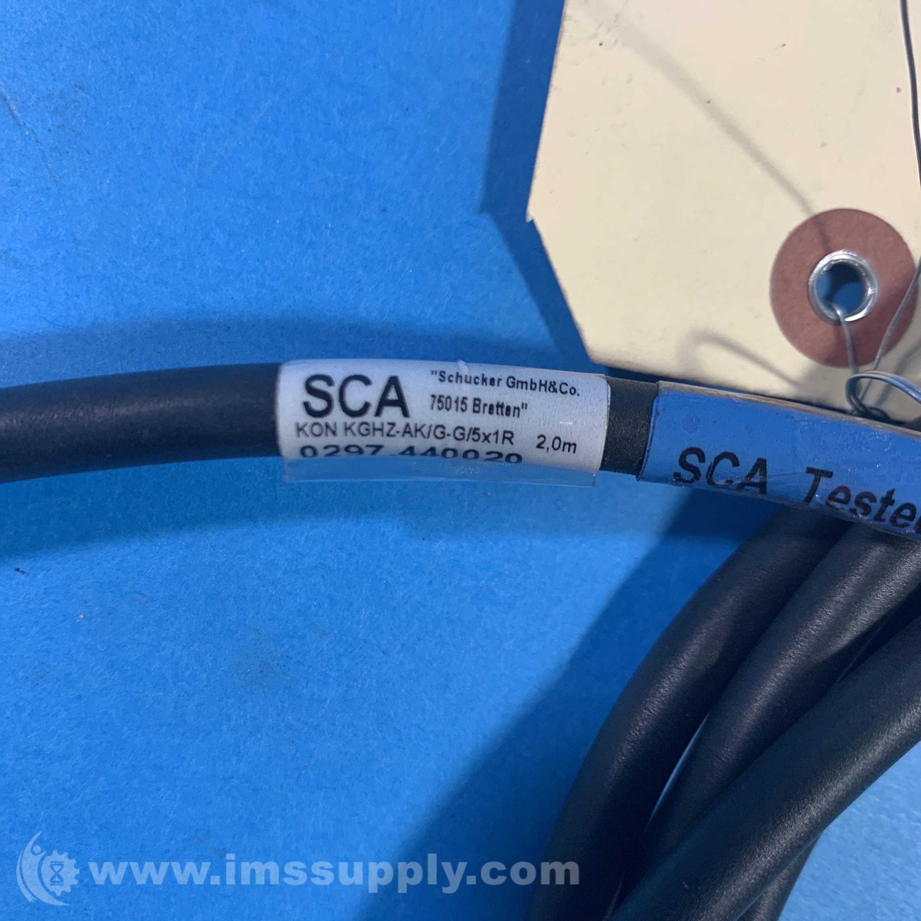 SCA Schucker 0297.440020 Male Female Cable Assembly - IMS Supply