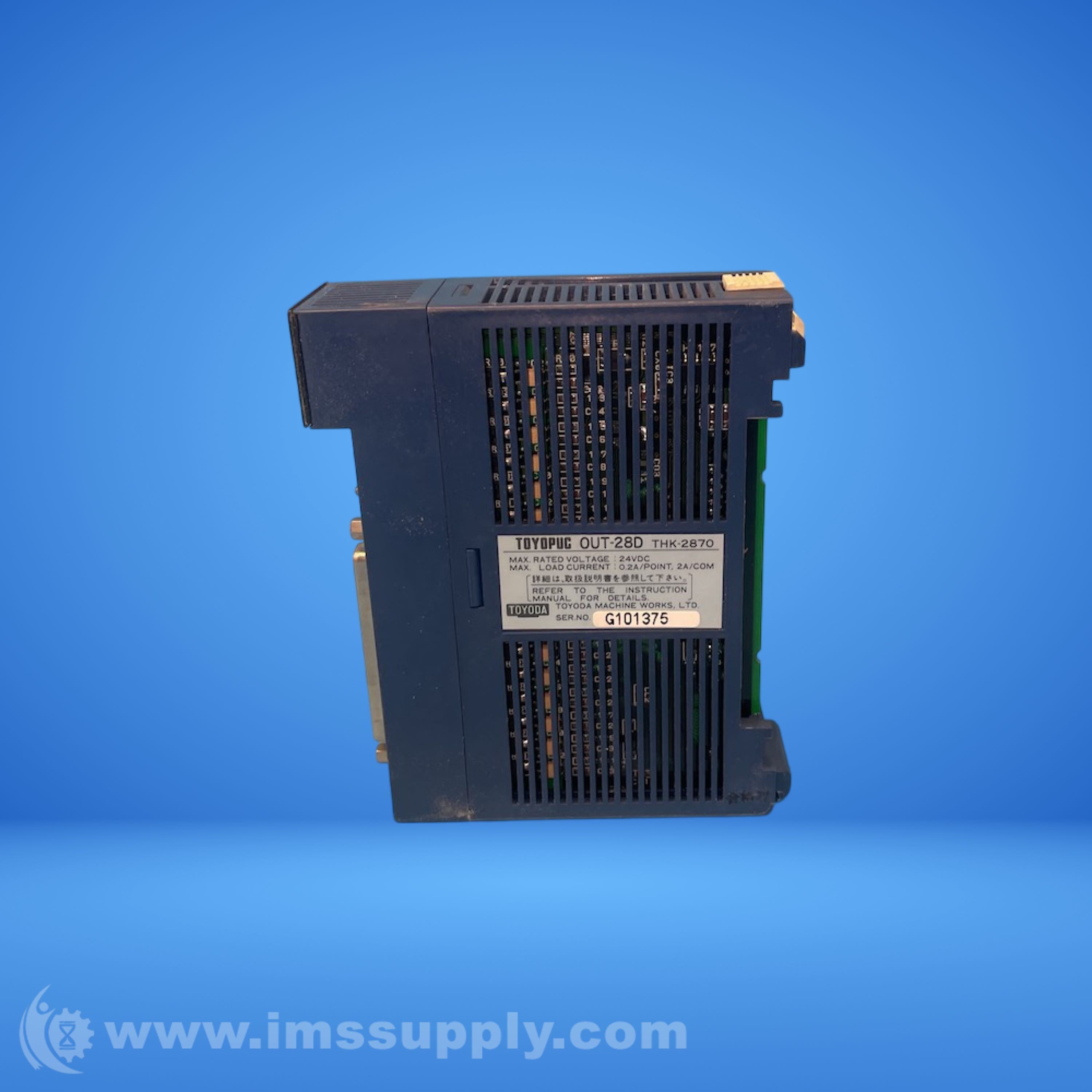 Toyoda Machine Works THK-2870, OUT-28D PLC Module - IMS Supply