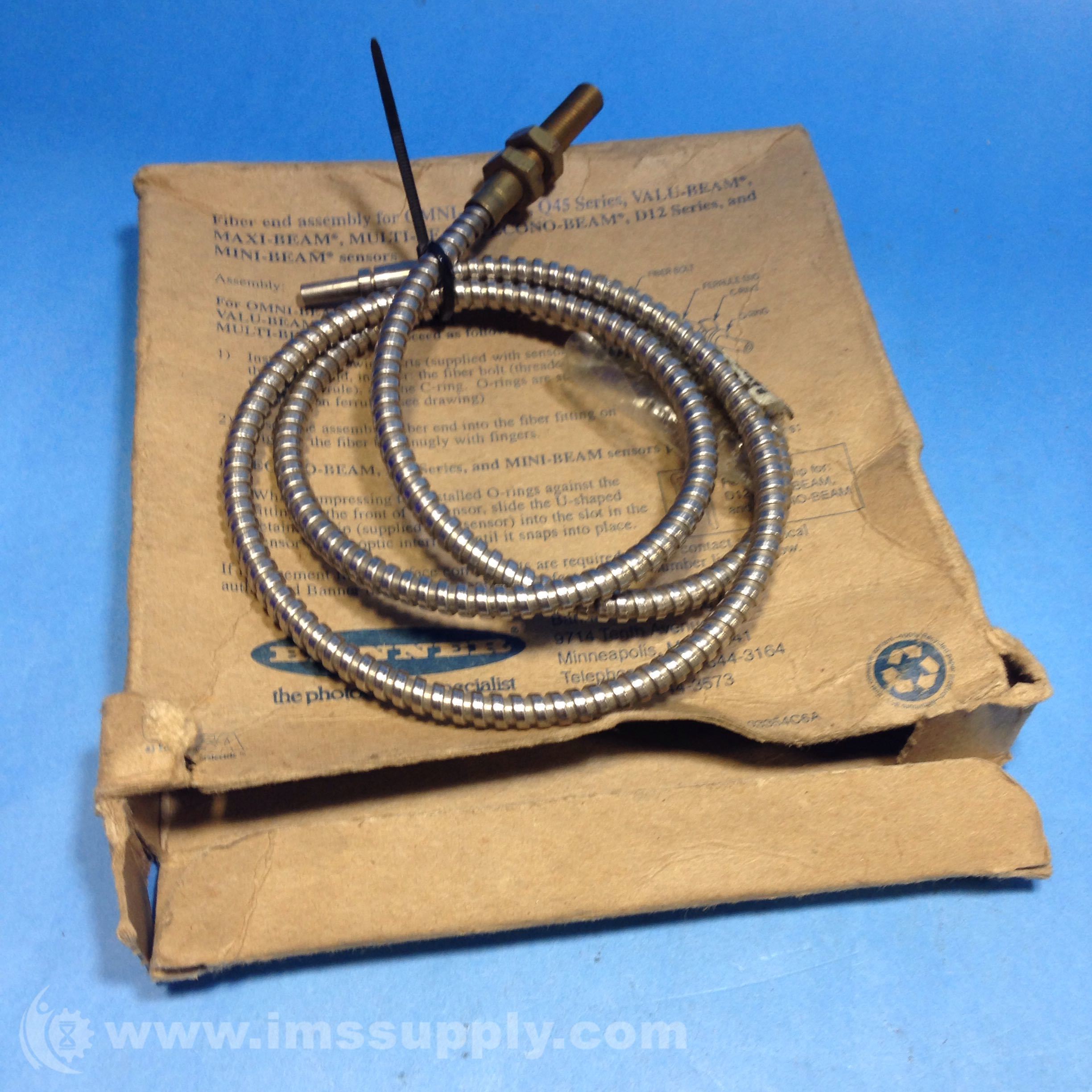 Banner 03354C6A Fiber Optic Cable Sensor - IMS Supply