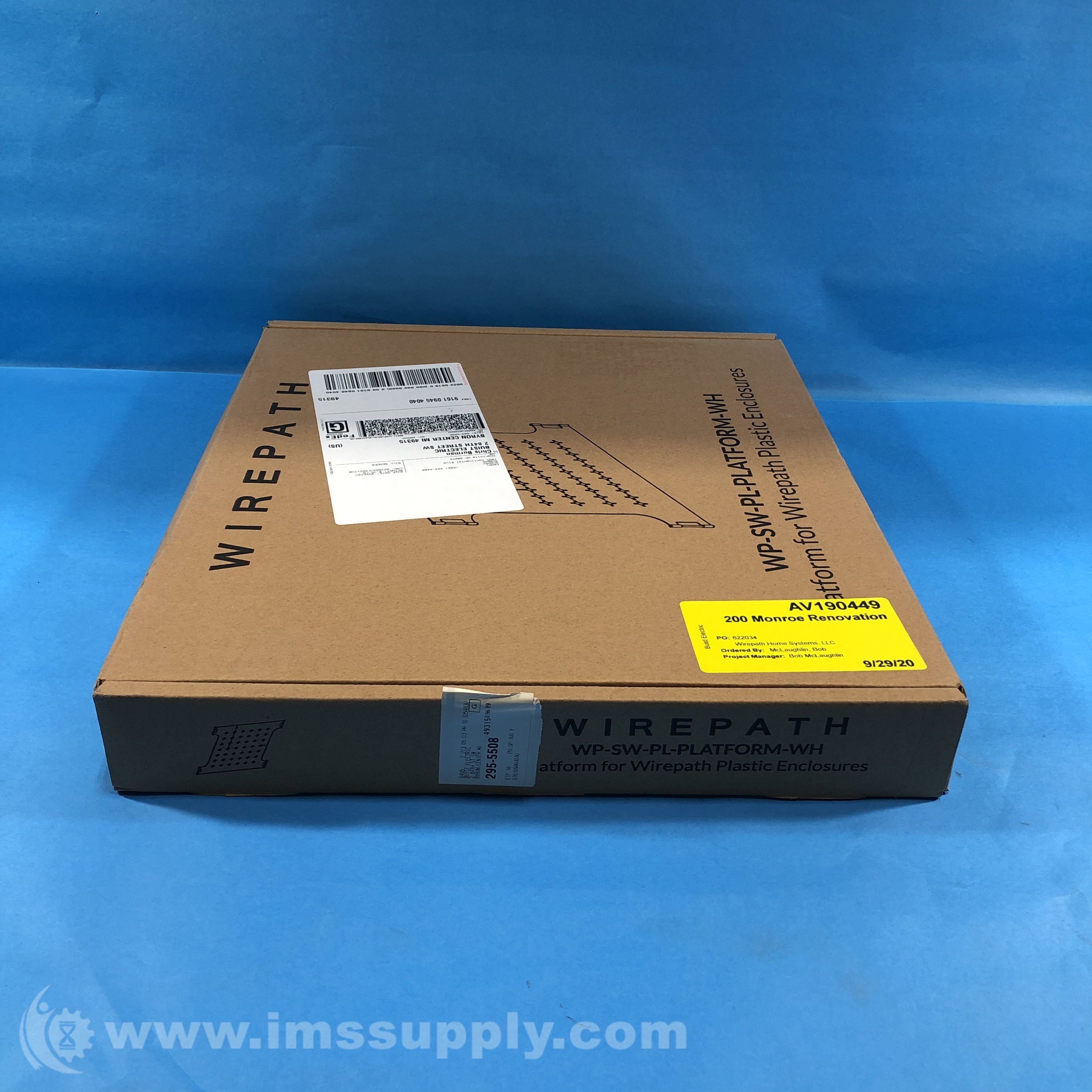 Wirepath WP-SW-PL-PLATFORM-WH - IMS Supply