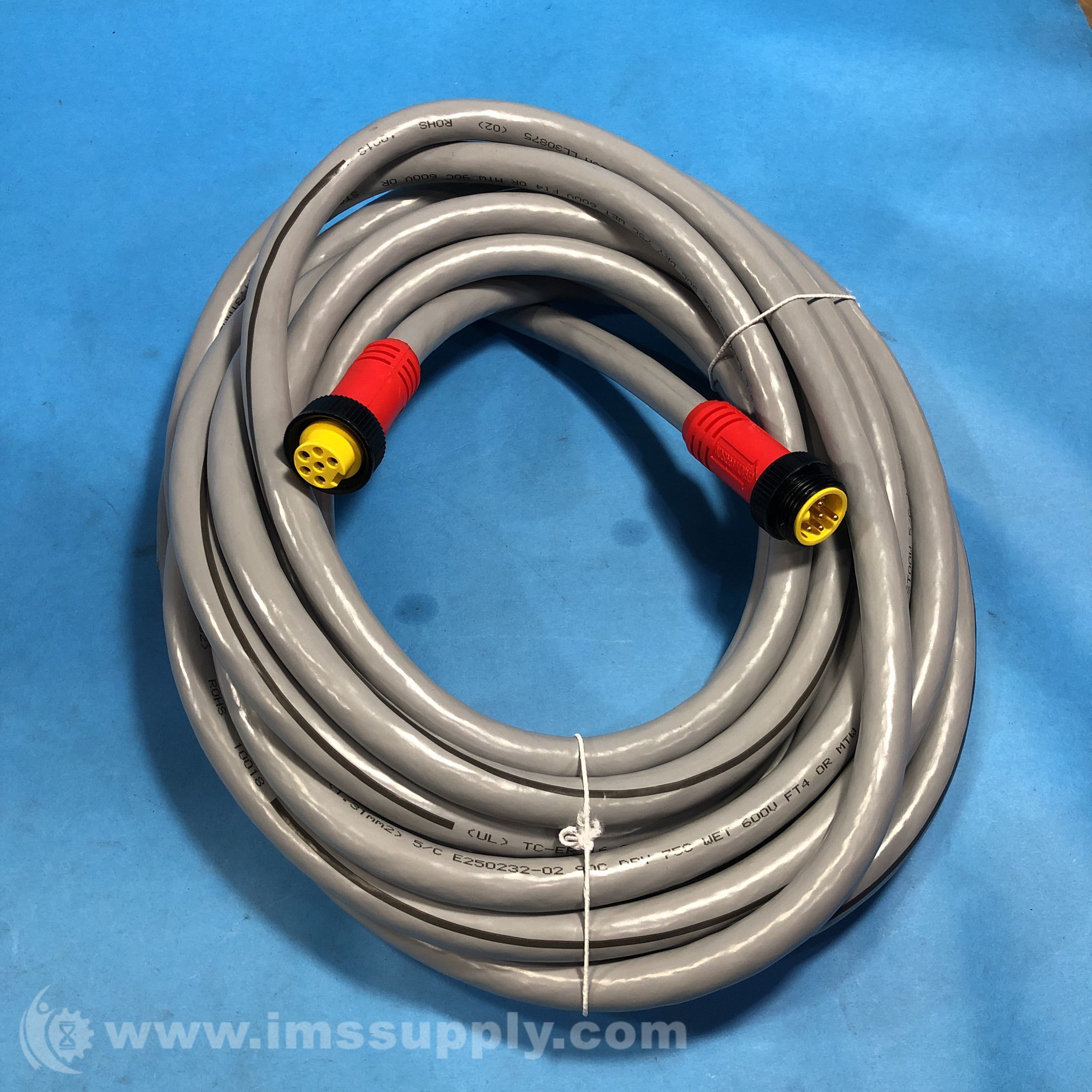 Woodhead 51180-M080 8M Cordset, Quick Connect Cable Assembly - IMS Supply