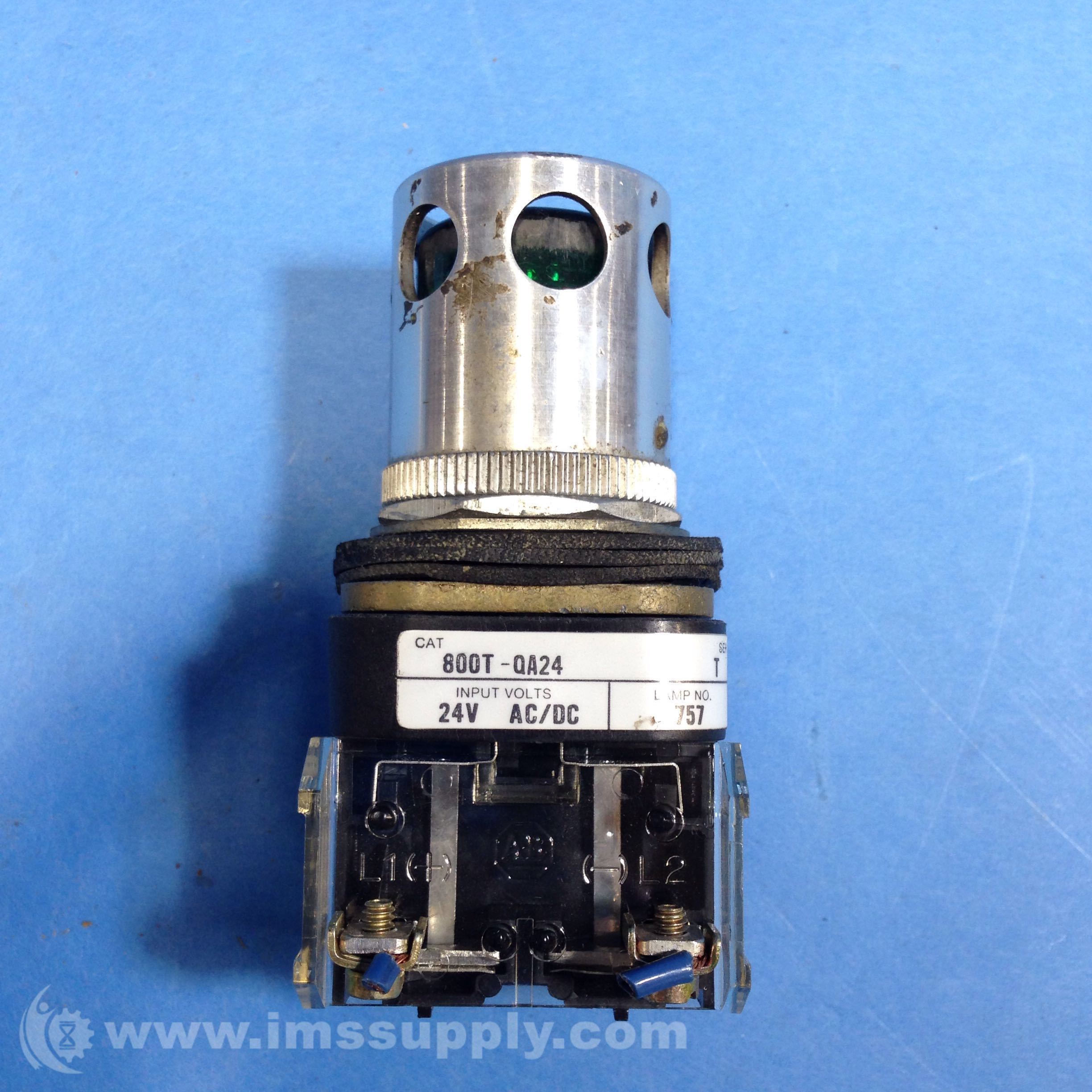 Allen Bradley 800T-QA24 30MM Momentary Push Button 800T PB - IMS Supply