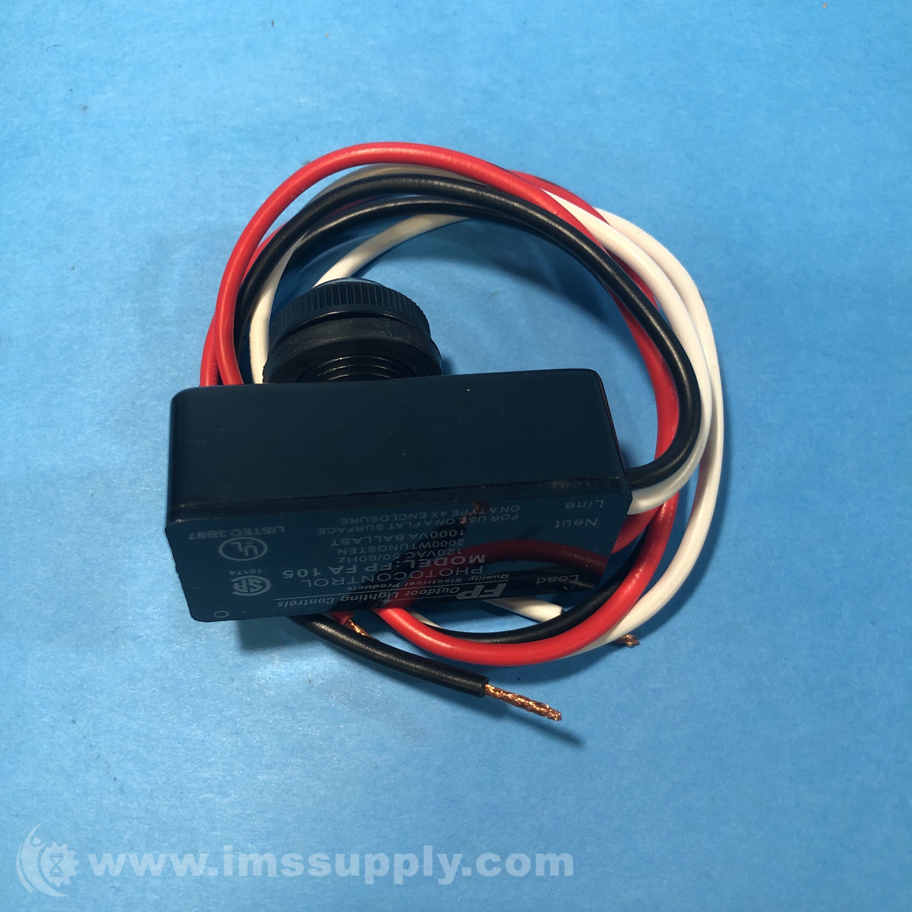 Quality Electric Co FP FA 105 Photoelectric Control 2000W 120V - IMS Supply