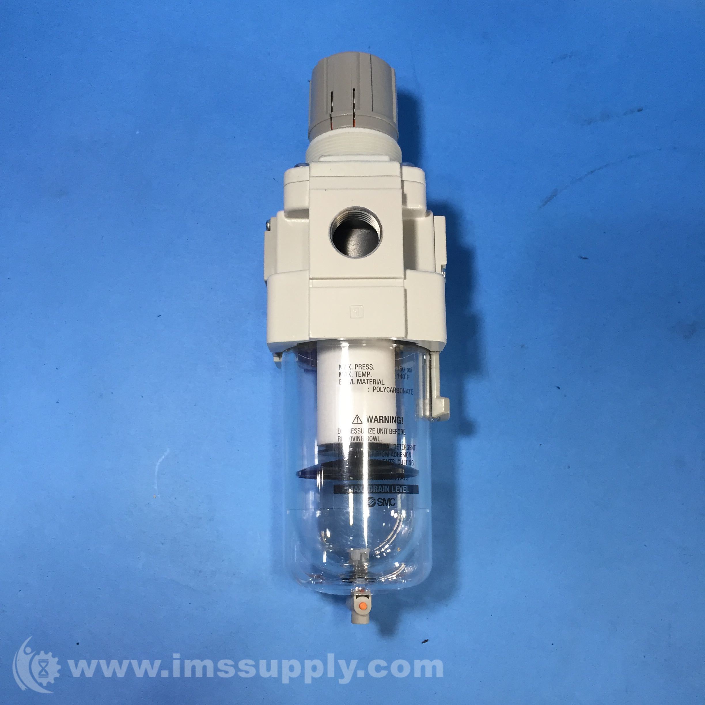 SMC AW40-N04-Z-B Filter Regulator, One-Piece, Body Size 40 - IMS Supply