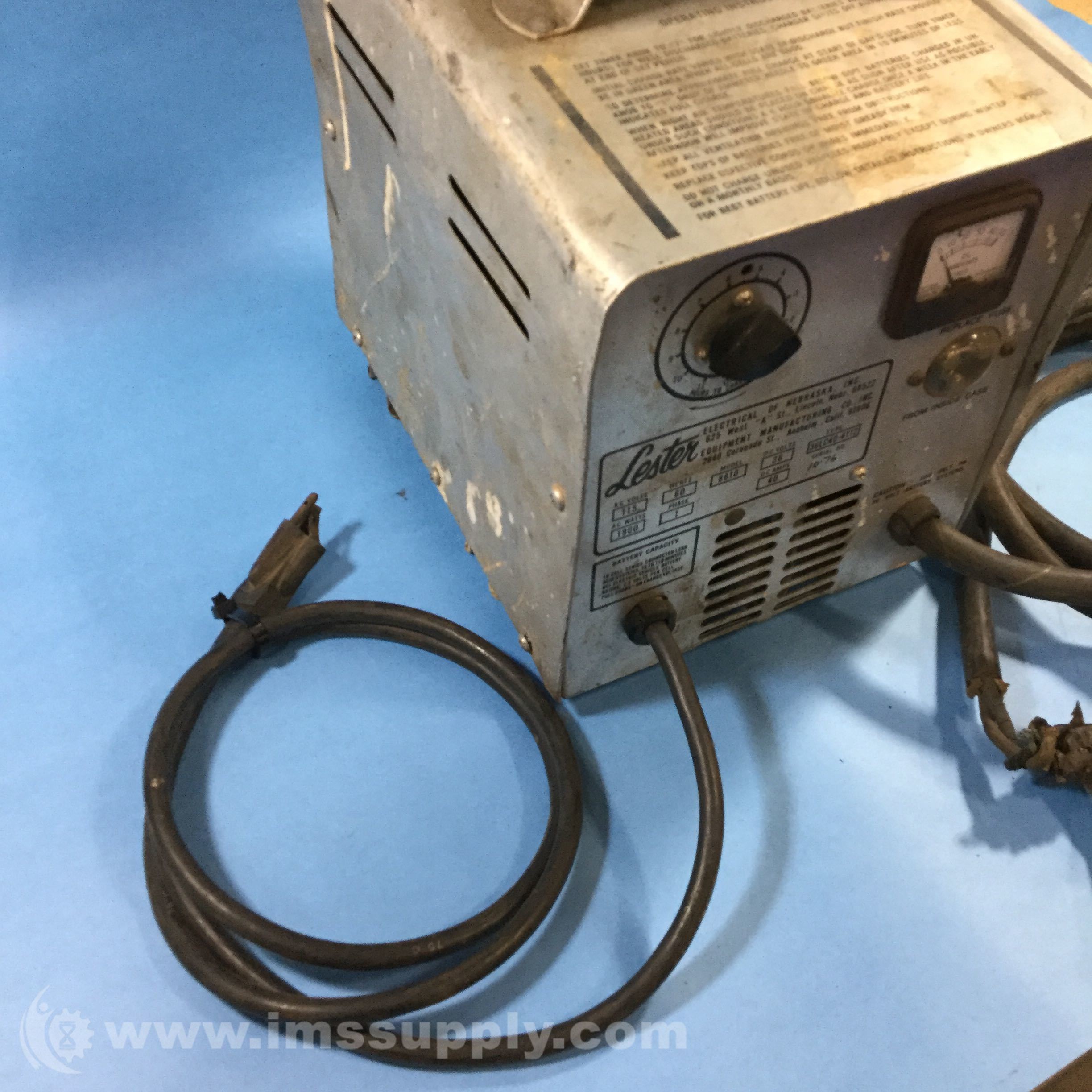 Lester Electric 8810 Battery Charger IN 115VAC OUT 36VDC 1PH - IMS Supply