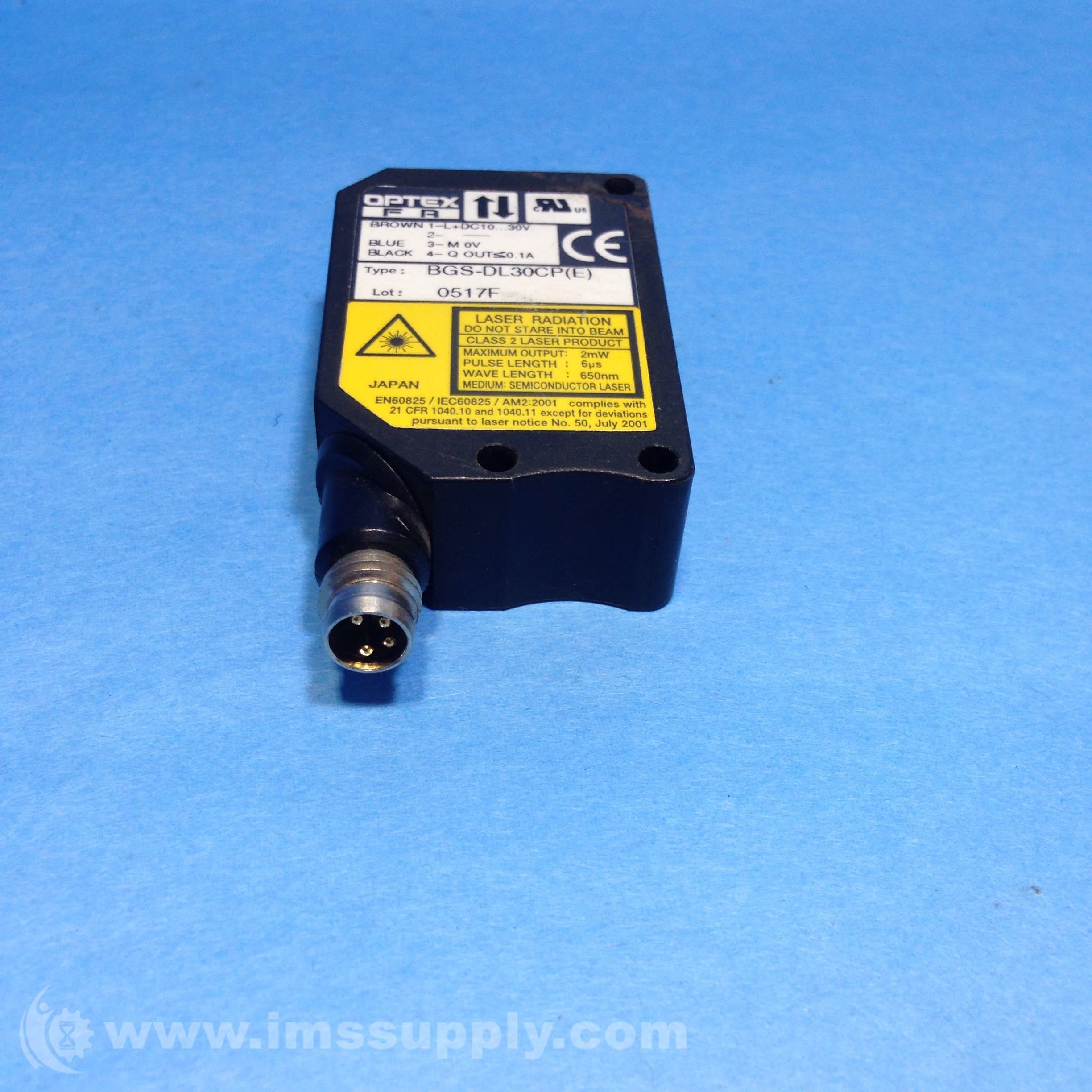 Optex BGS-DL30CP E - IMS Supply