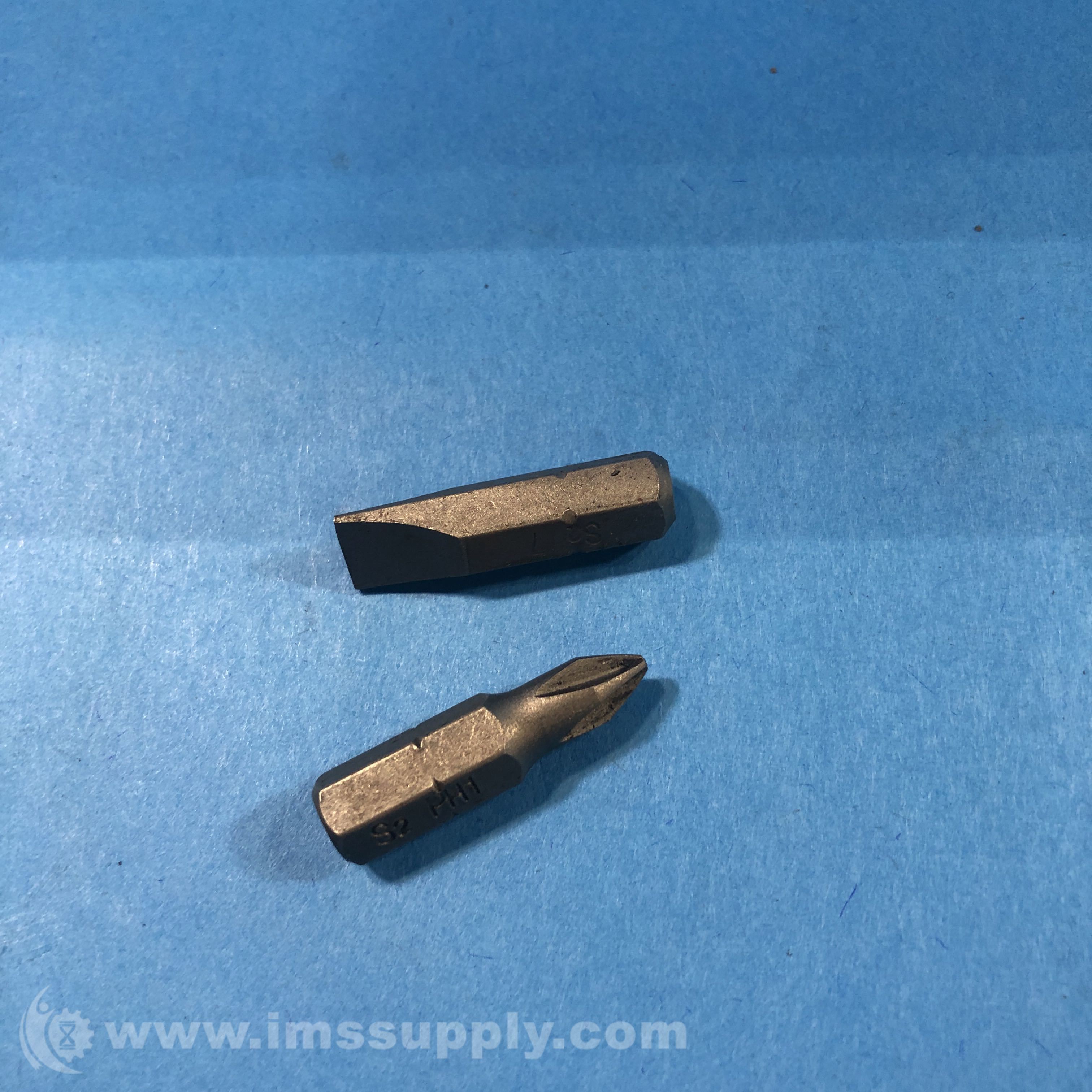 Set of 2 Screwdriver Bits, S2 PH1 S2 7 - IMS Supply