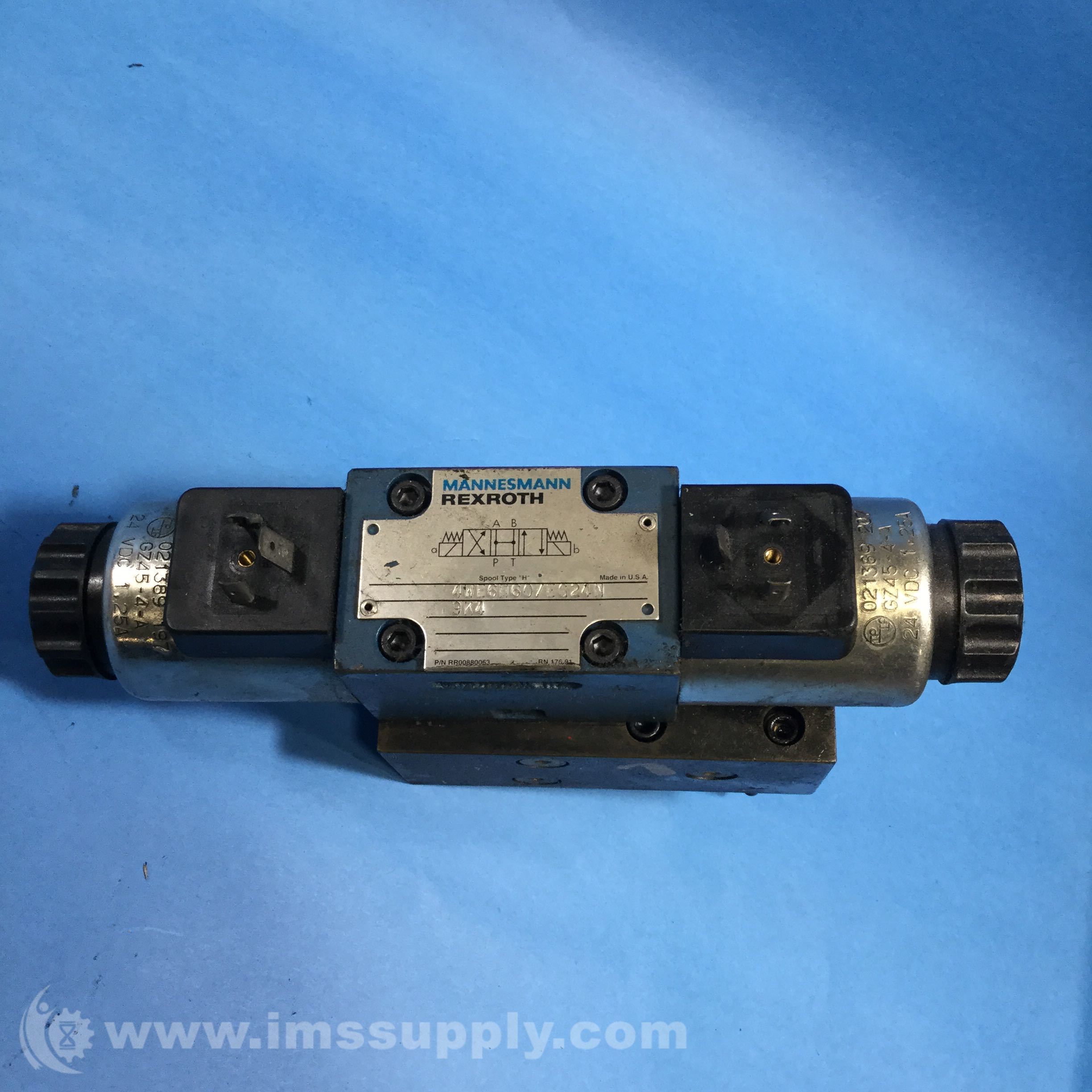 Mannesmann Rexroth 4WE6H60/EG24N Hydraulic Control Valve - IMS Supply