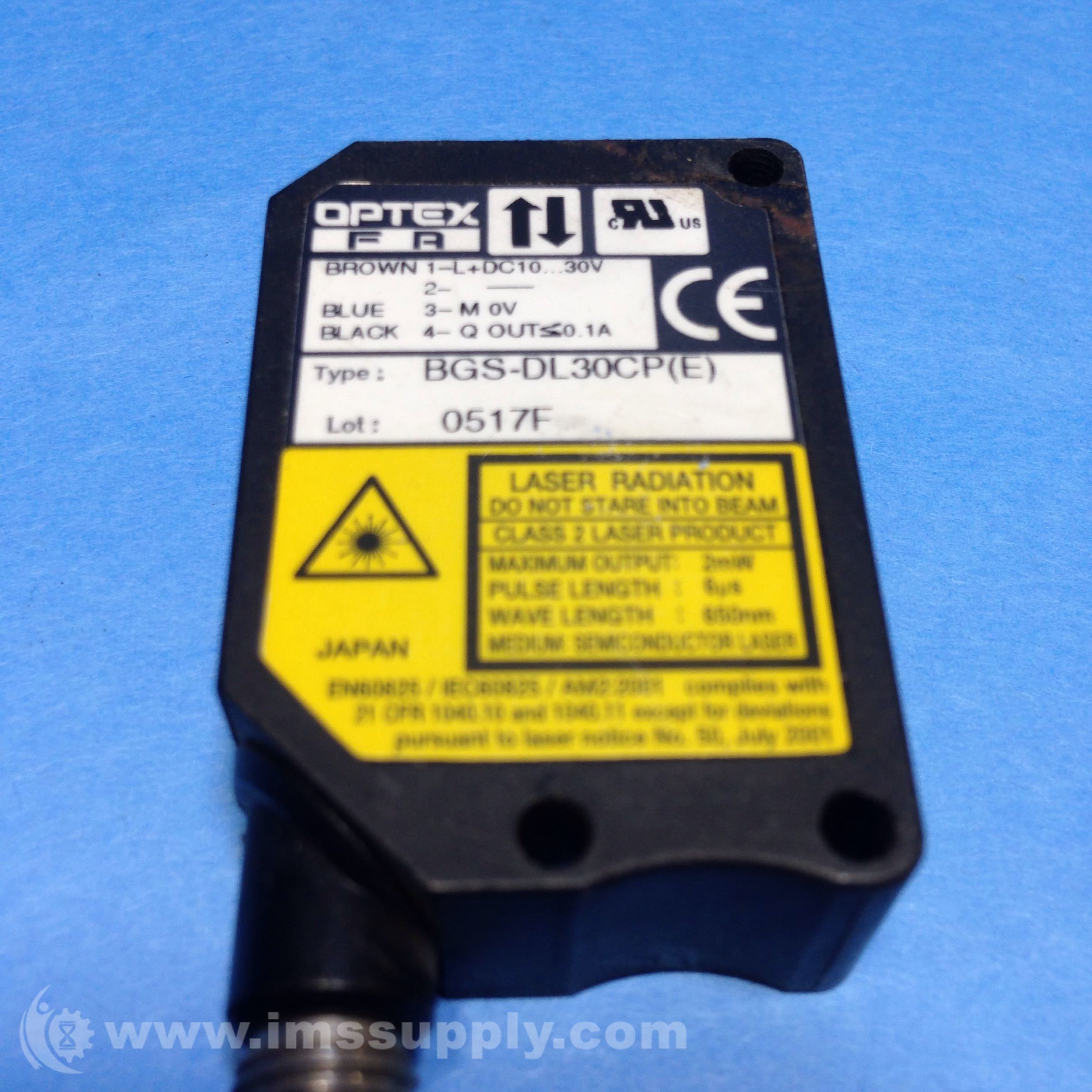 Optex BGS-DL30CP E - IMS Supply