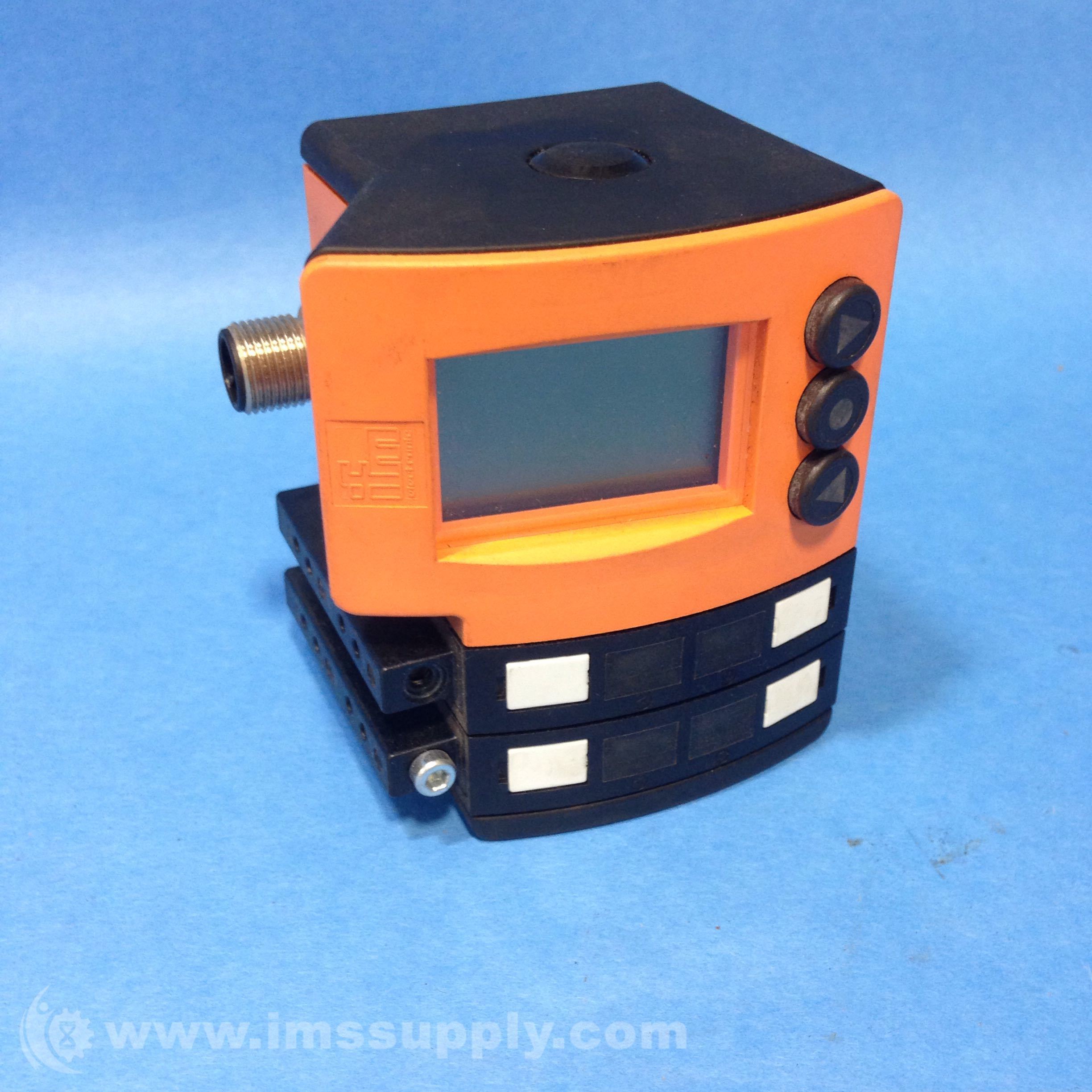 Ifm 00F-FPKG/M12/KL4 Photoelectric Fiber Optic Amplifier - IMS Supply