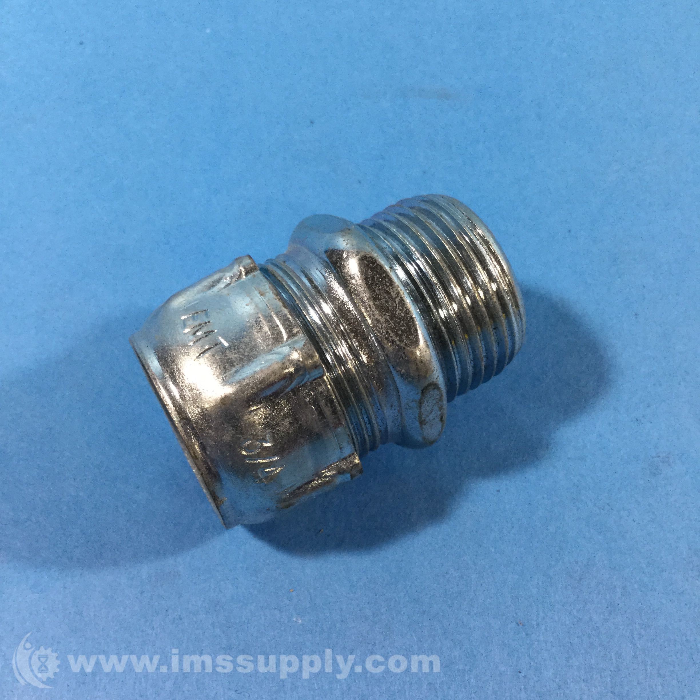Size 3/4 Inch Emt Coupling Compression, Zinc - IMS Supply