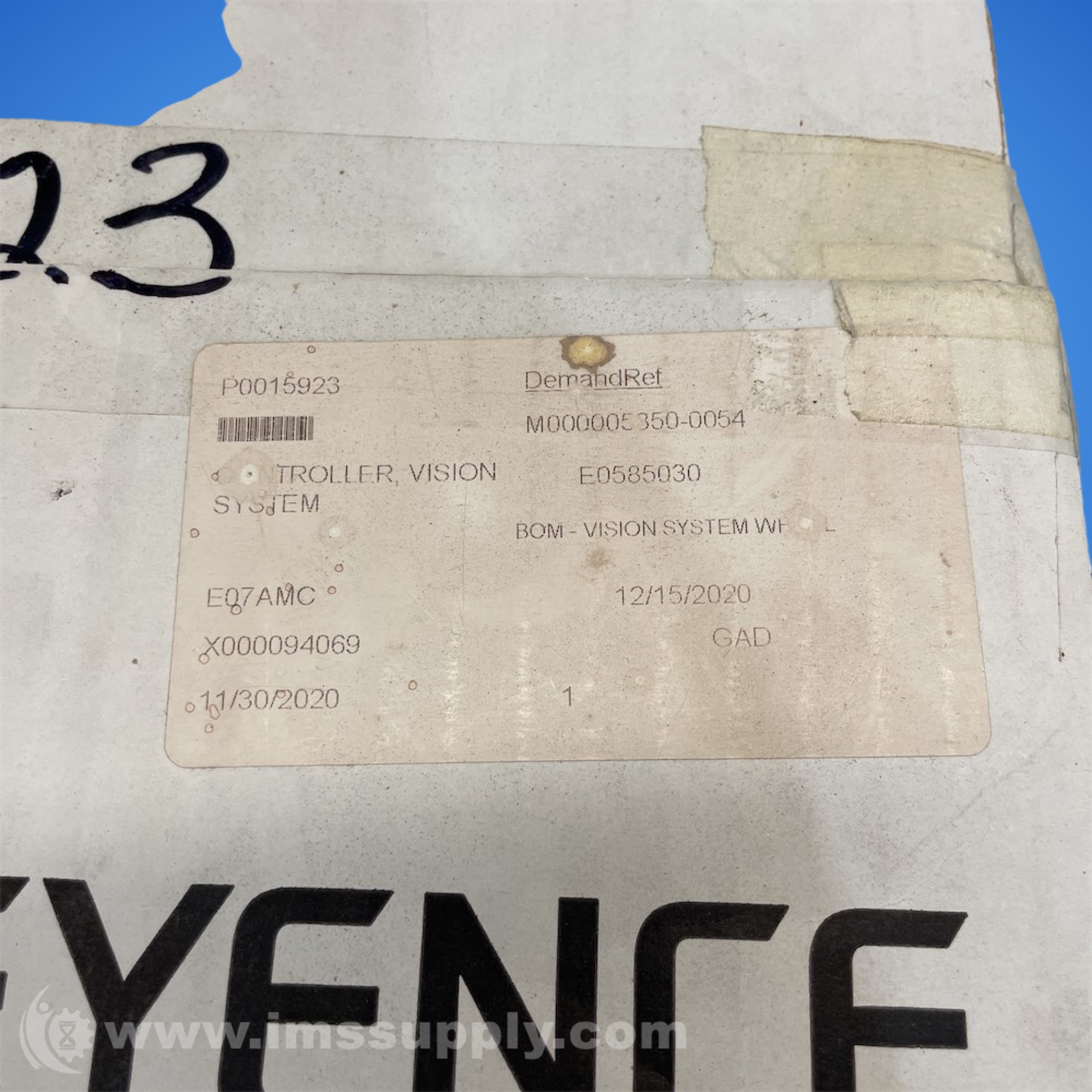 Keyence CV-X452F Vision System Controller - IMS Supply