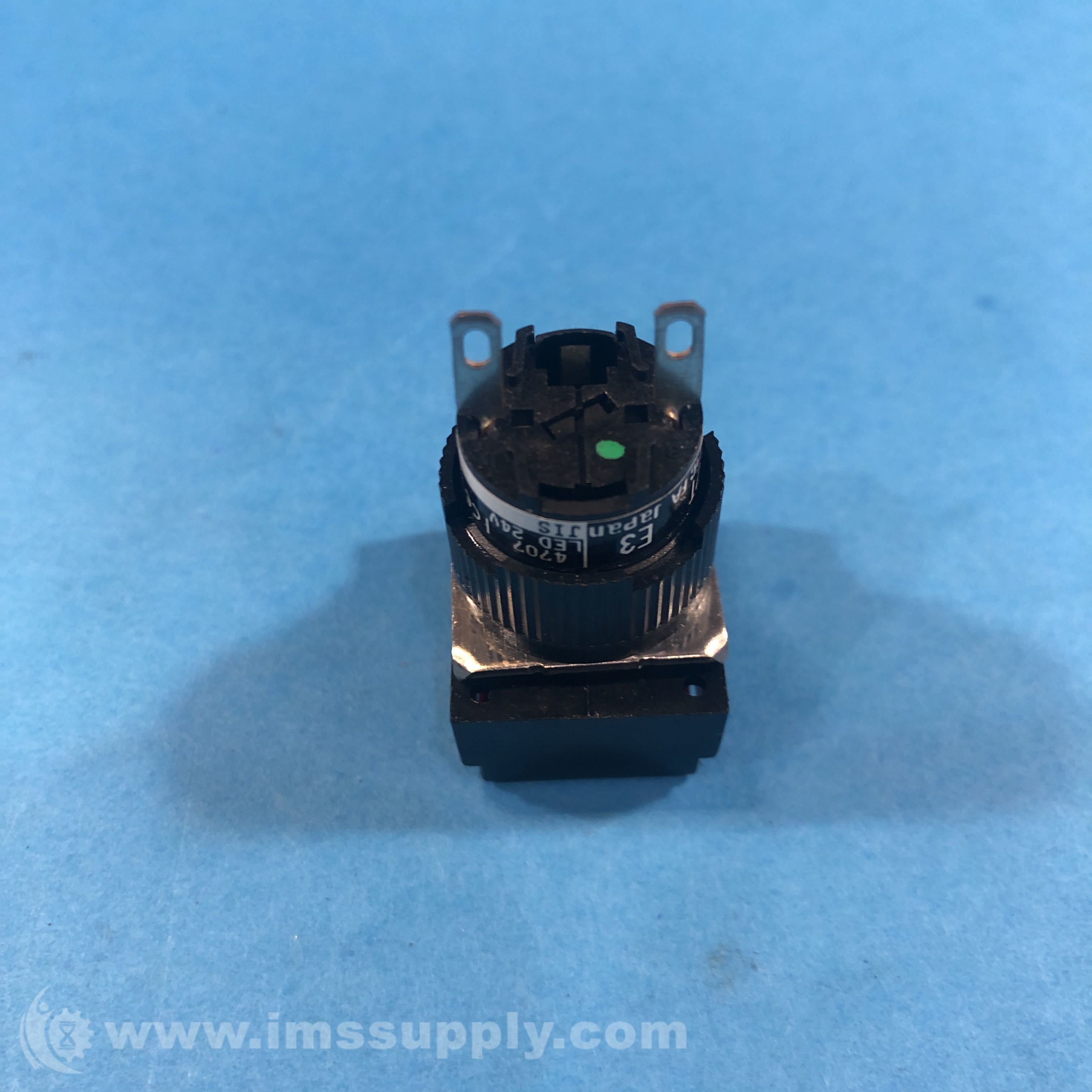 Fuji Electric AH165-ZT E3 Red Pilot Light Pushbutton Switch - IMS Supply