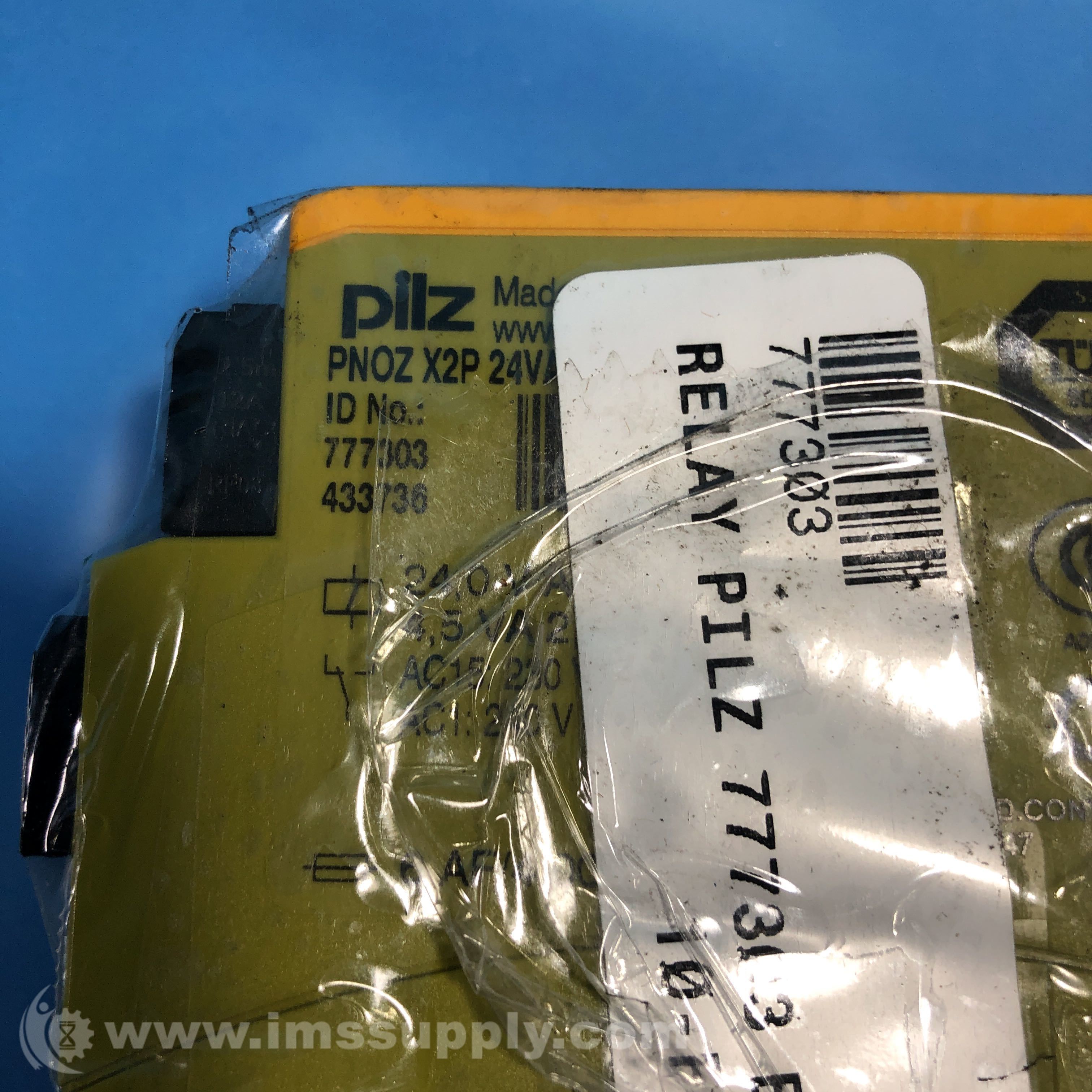 Pilz 777303 Safety Relay, PNOZ X Series - IMS Supply