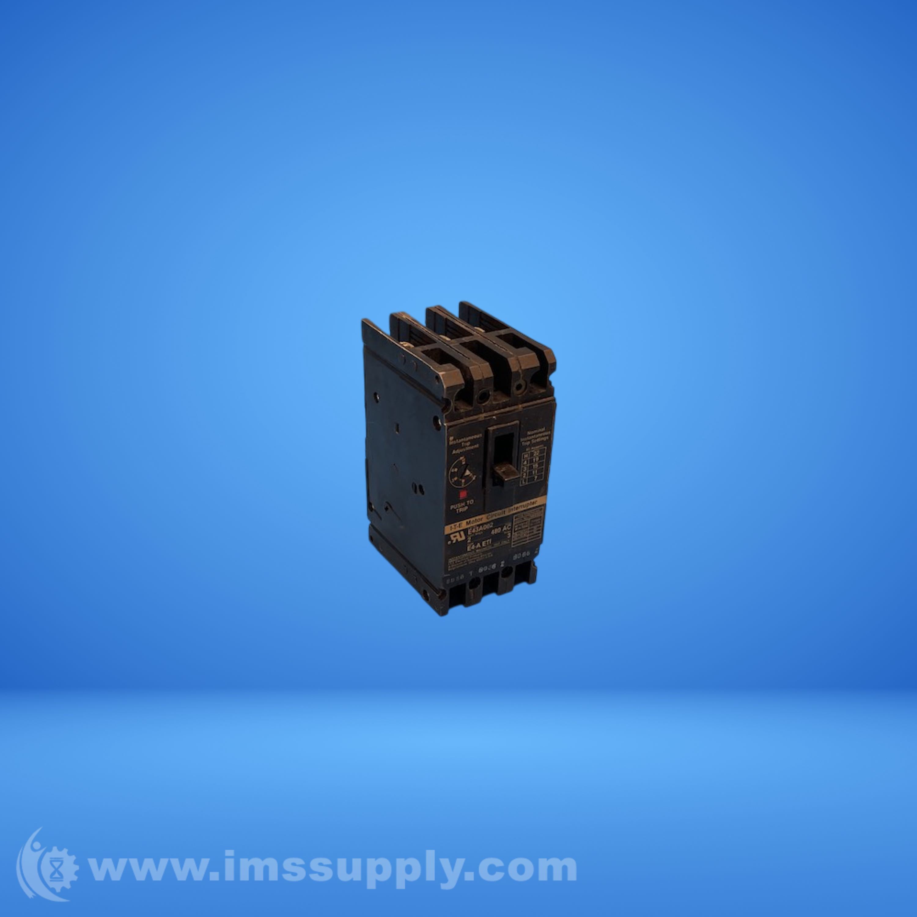ITE Circuit Breaker Company E43A002 - IMS Supply