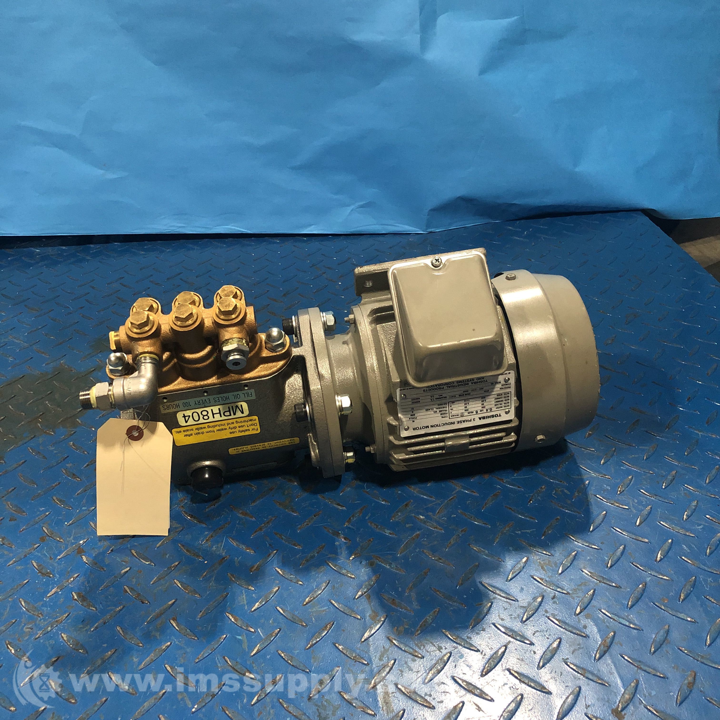 Toshiba IK FCKL8 80M E S1 3 Phase Induction Motor - IMS Supply