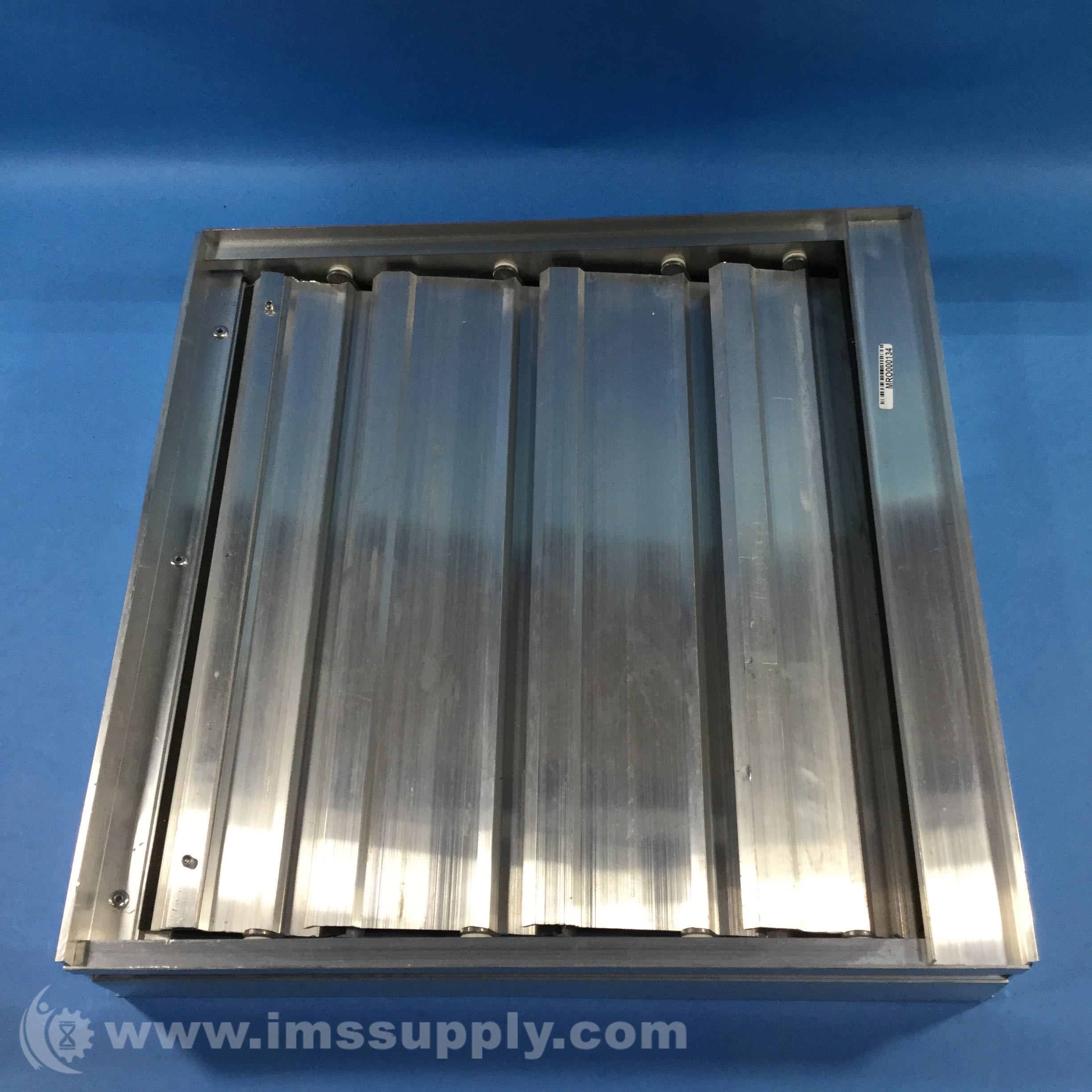 Lloyd Industries 15 inch x 15 inch Aluminum Backdraft Damper - IMS Supply