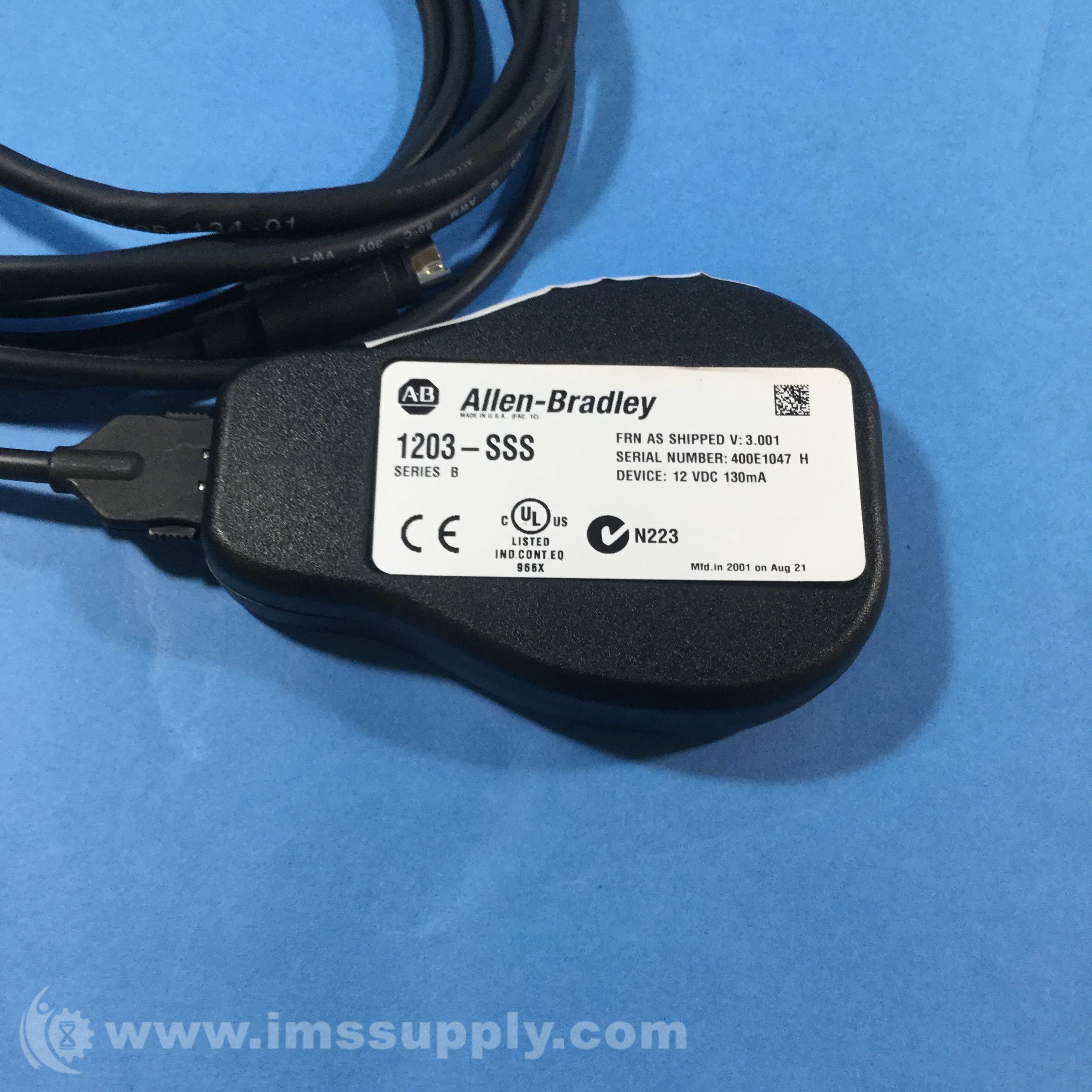 Allen Bradley 1203-SSS Smart Serial to Scanport Adapter - IMS Supply