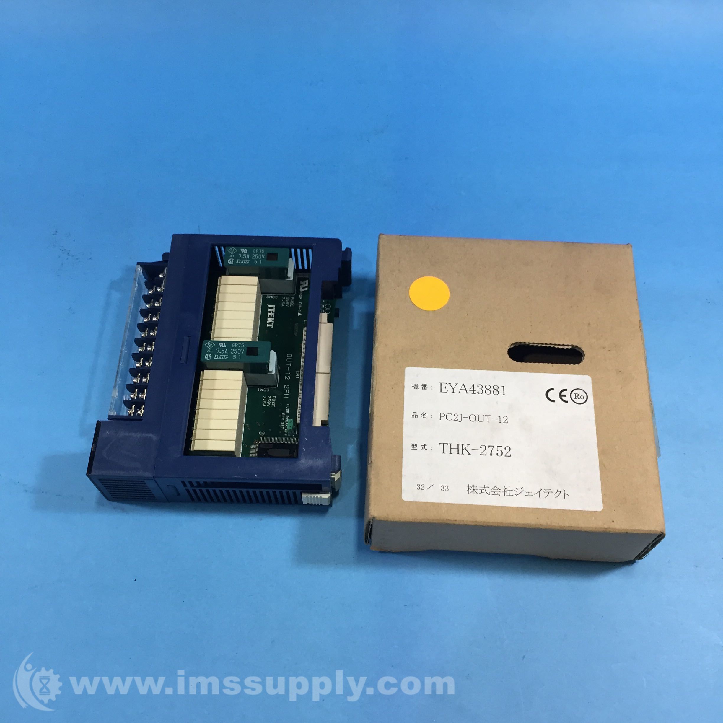 Jtekt THK-2752 Output Module, Out-12 - IMS Supply