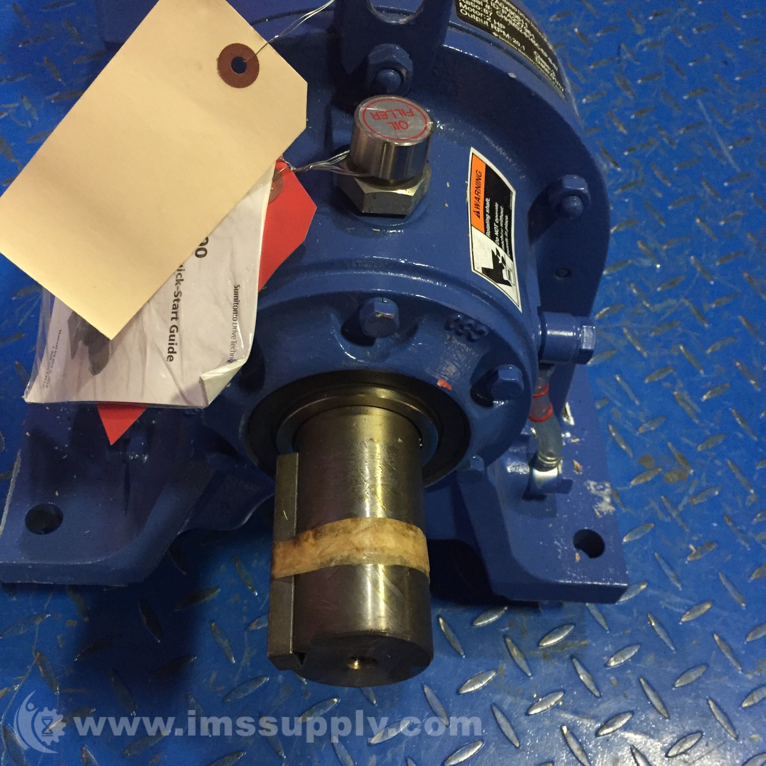 Sumitomo CHHMS2-6145C-EP-B-87 3 Phase Induction Motor - IMS Supply