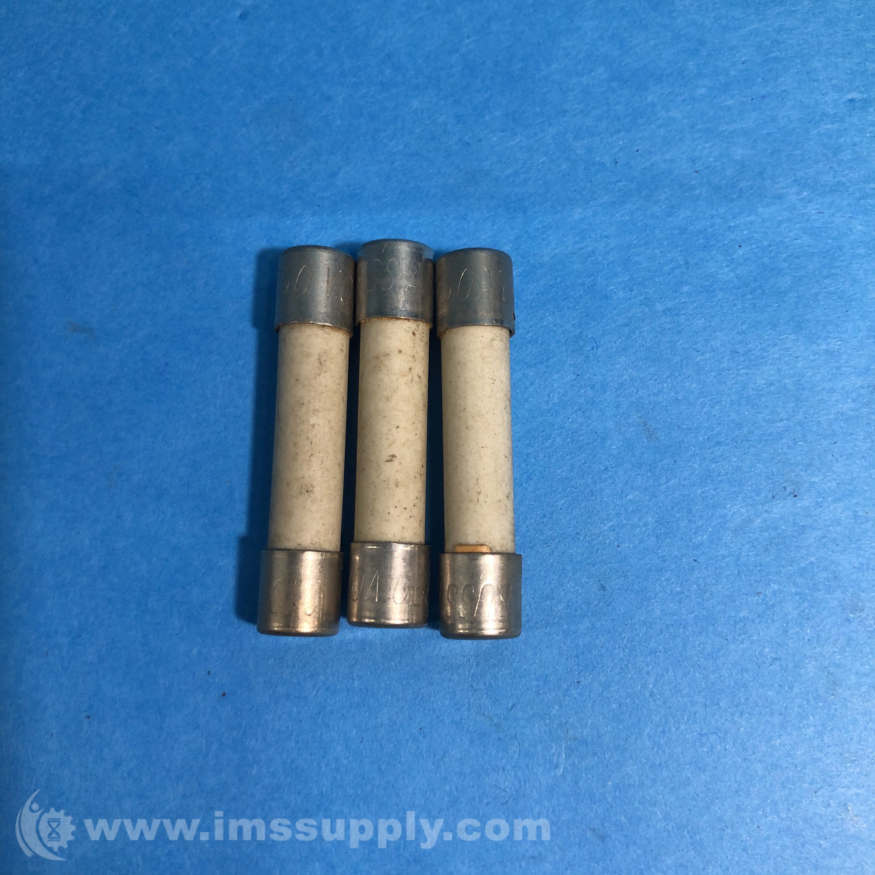 Buss Pack of 3 Fuses, 250 Volt - IMS Supply