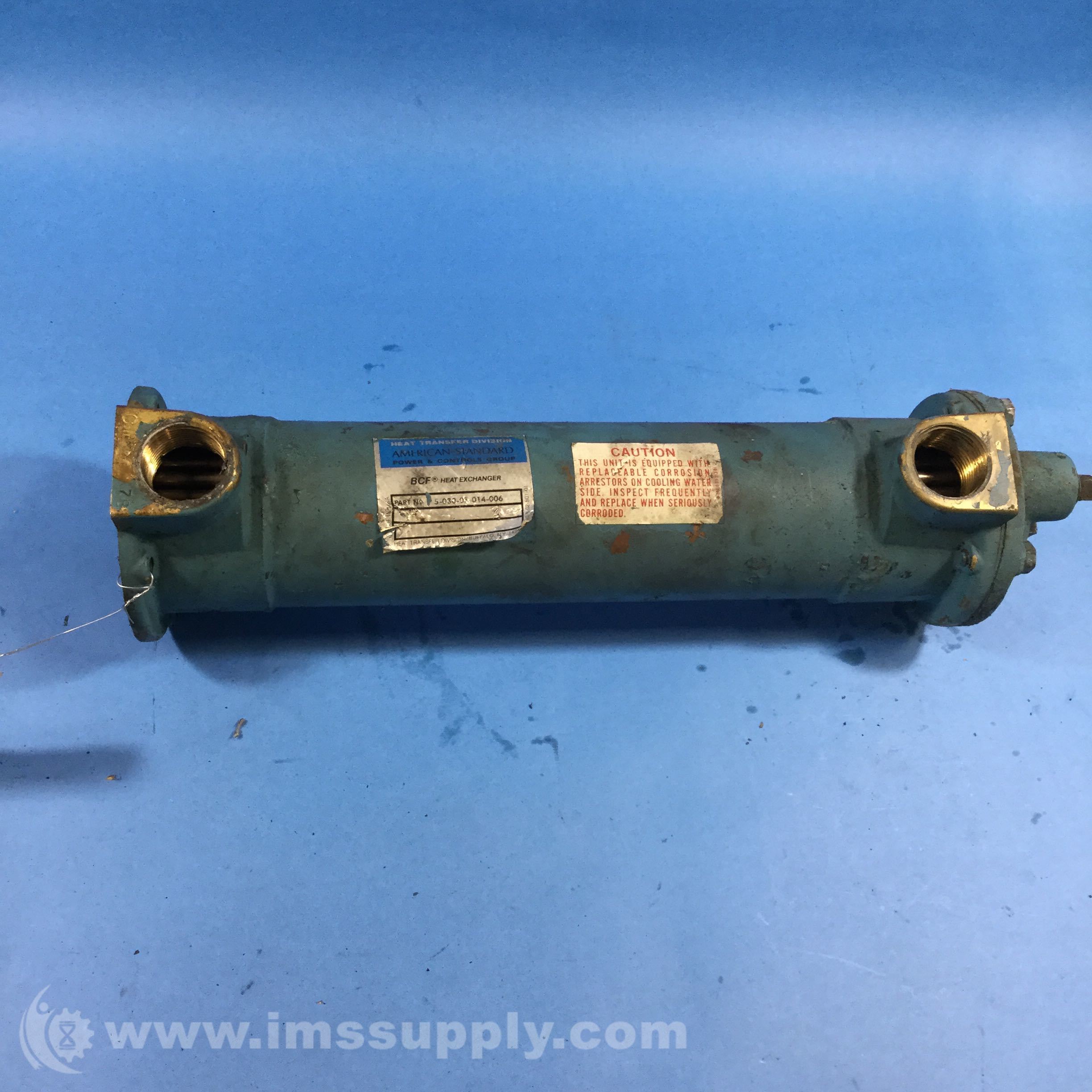 American Standard 5-030-03-014-006 Heat Exchanger - IMS Supply