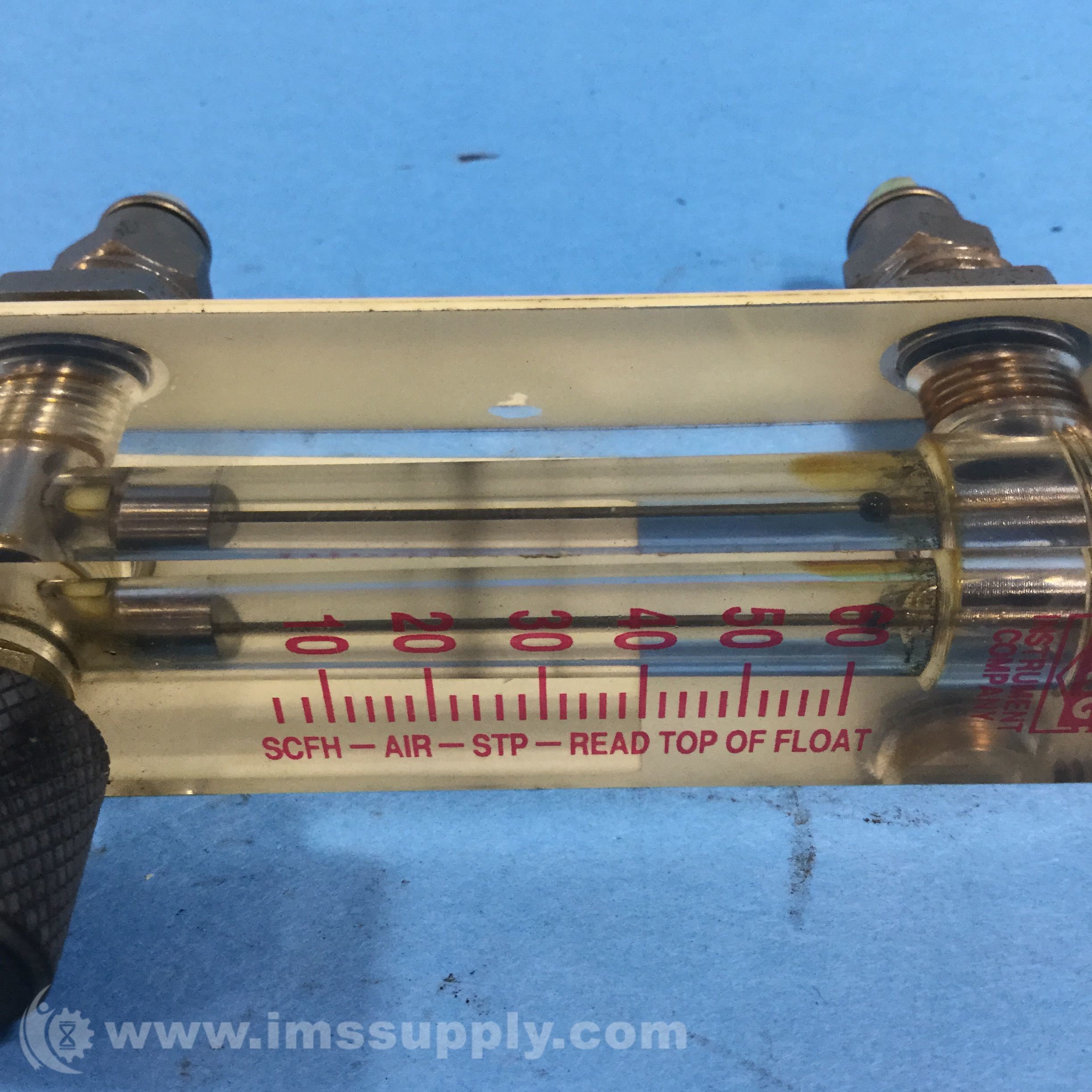 King Instrument 7530 SCFH-AIR-STP-READ 10-60 SCFH AIR Flow Meter - IMS ...