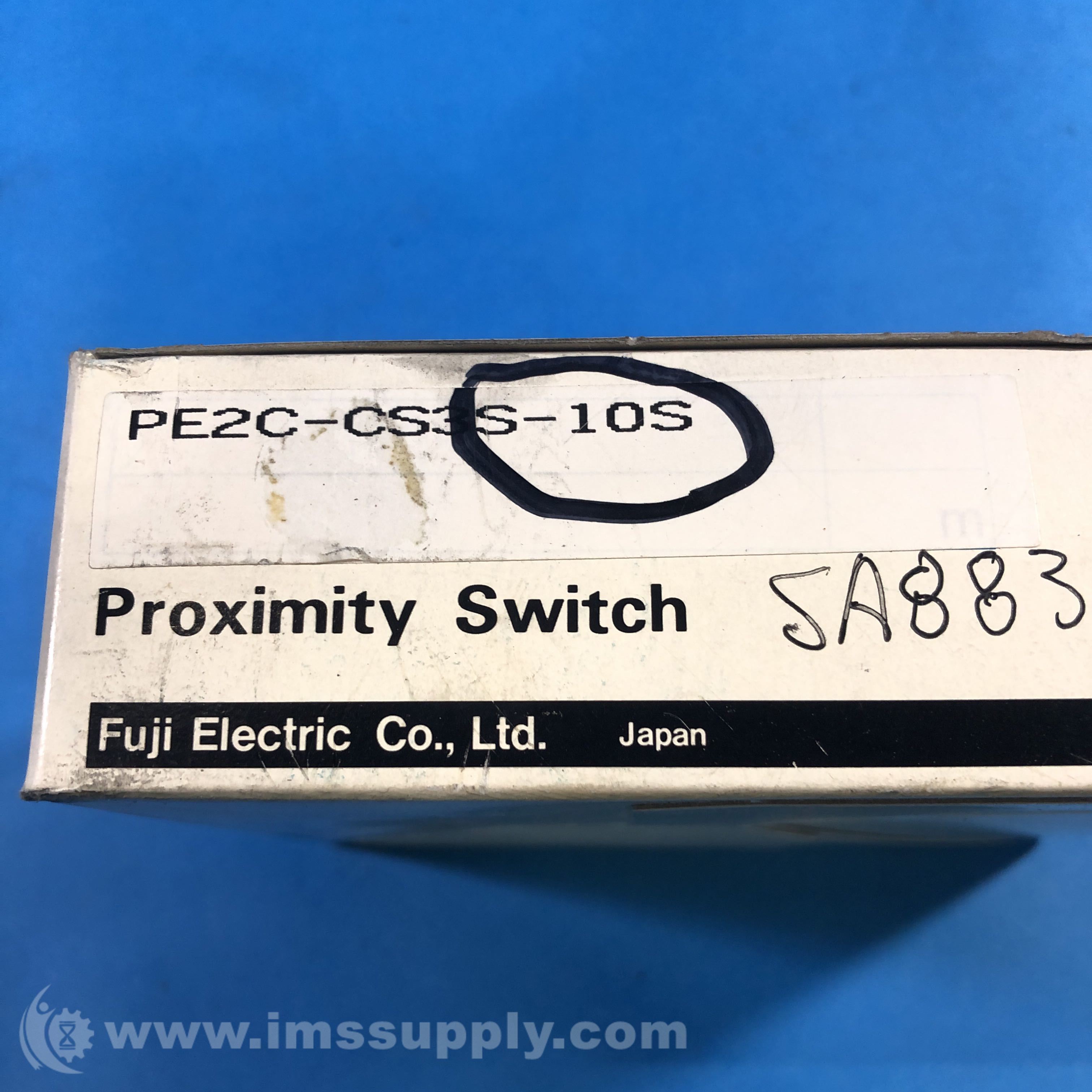 Fuji Electric Co PE2C-CS3S-10S Proximity Switch - IMS Supply