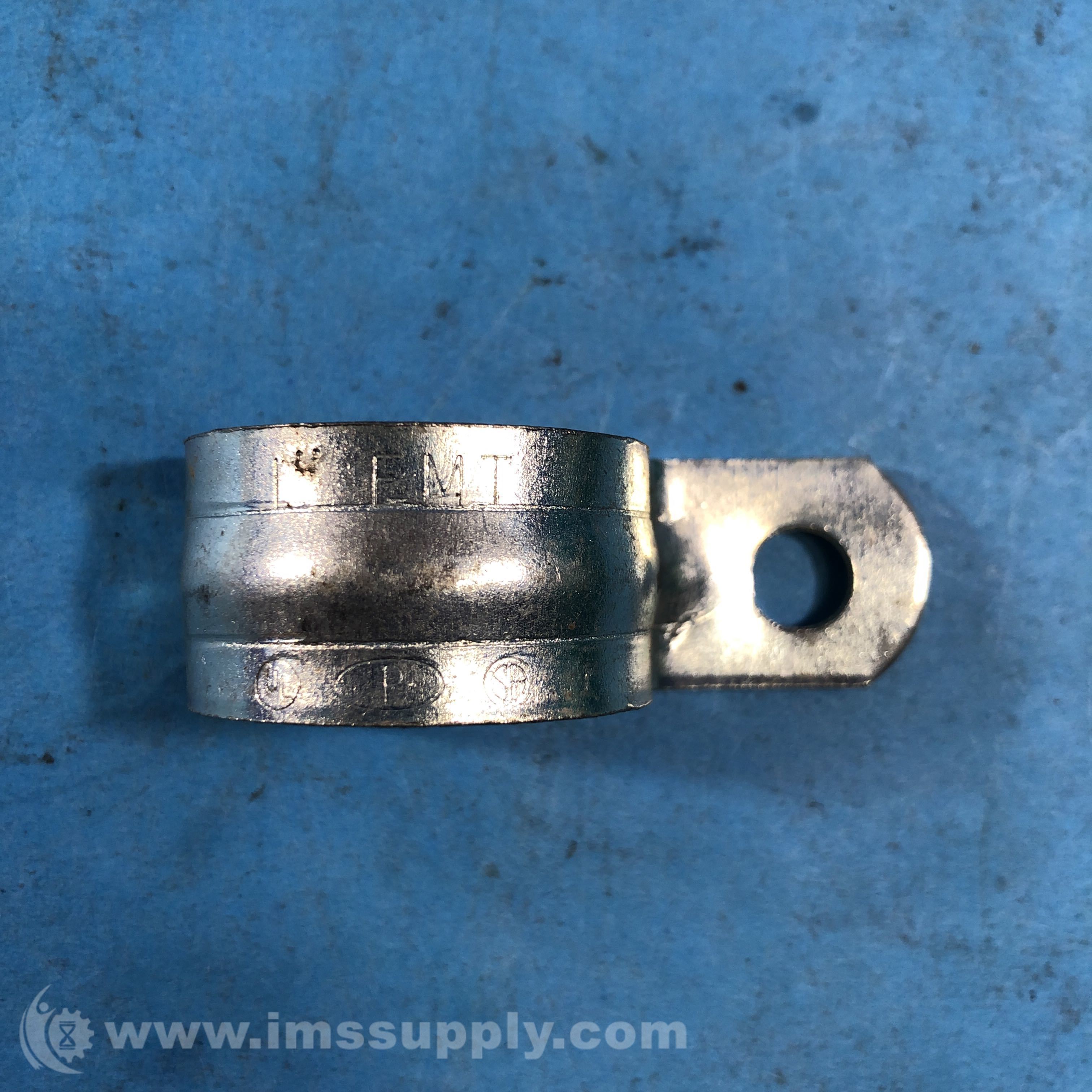 1 EMT Steel Conduit Pipe Strap - IMS Supply