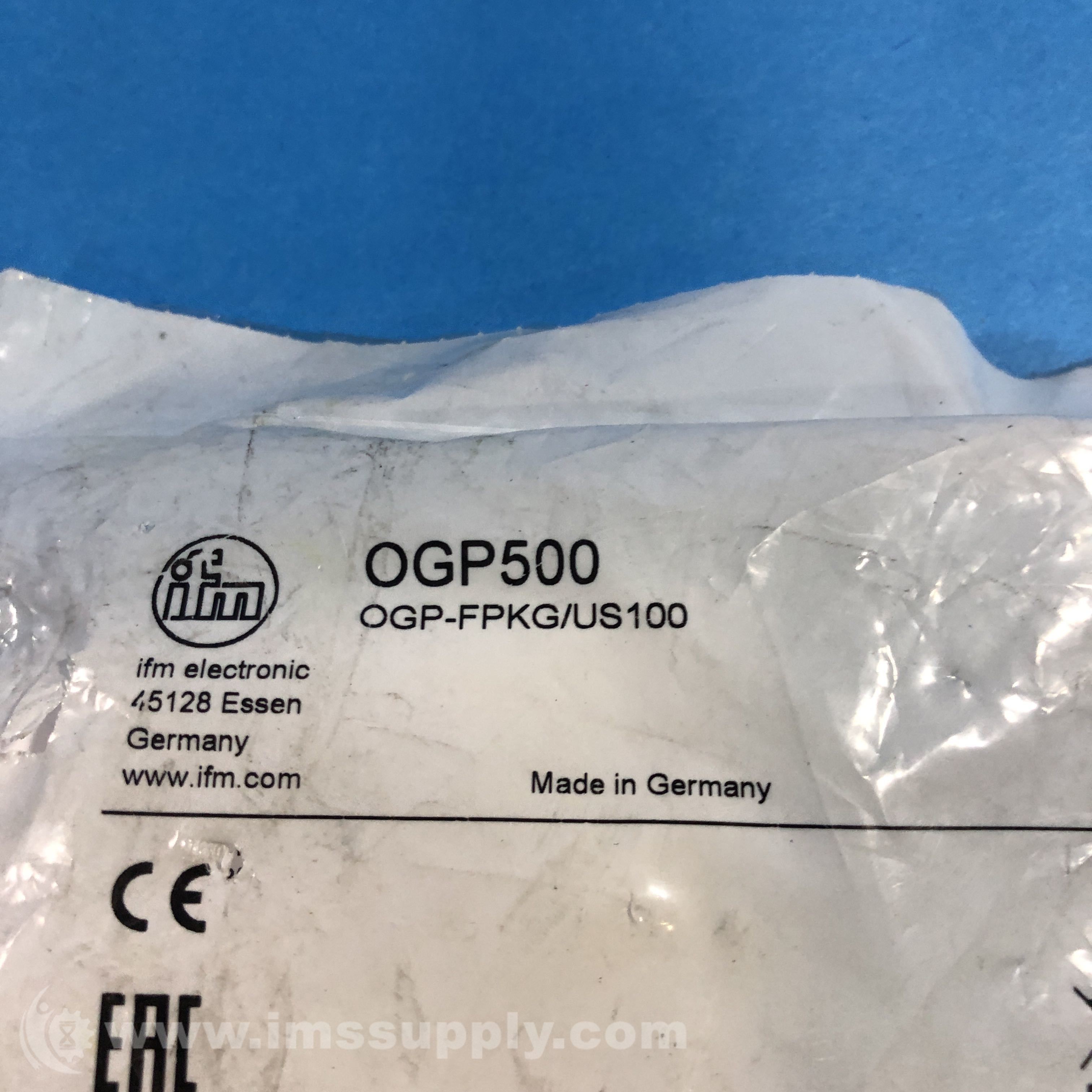 Ifm OGP500 Retro-Reflective Sensor - IMS Supply