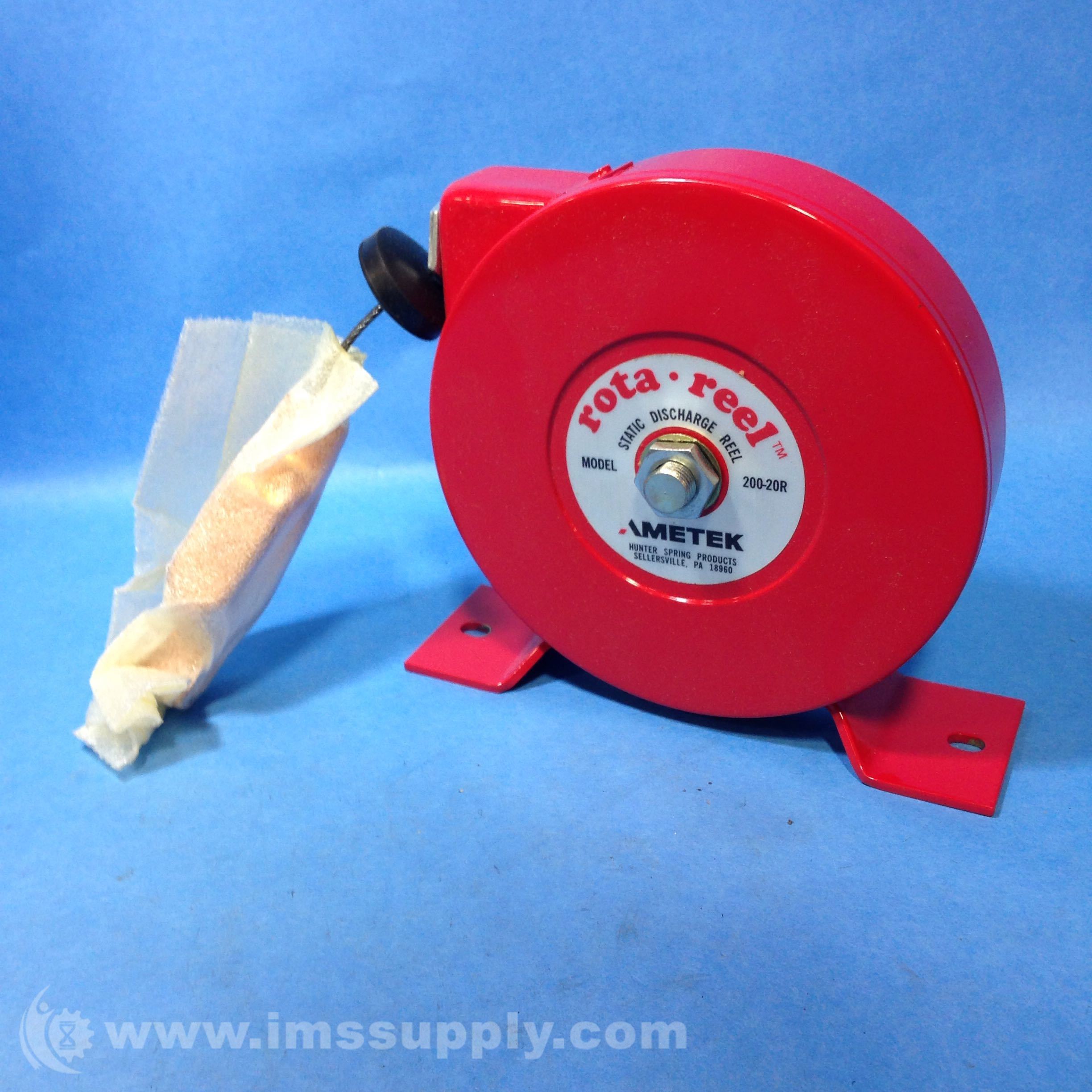 Ametek 200-20R Cable Clip Static Discharge Reel - IMS Supply