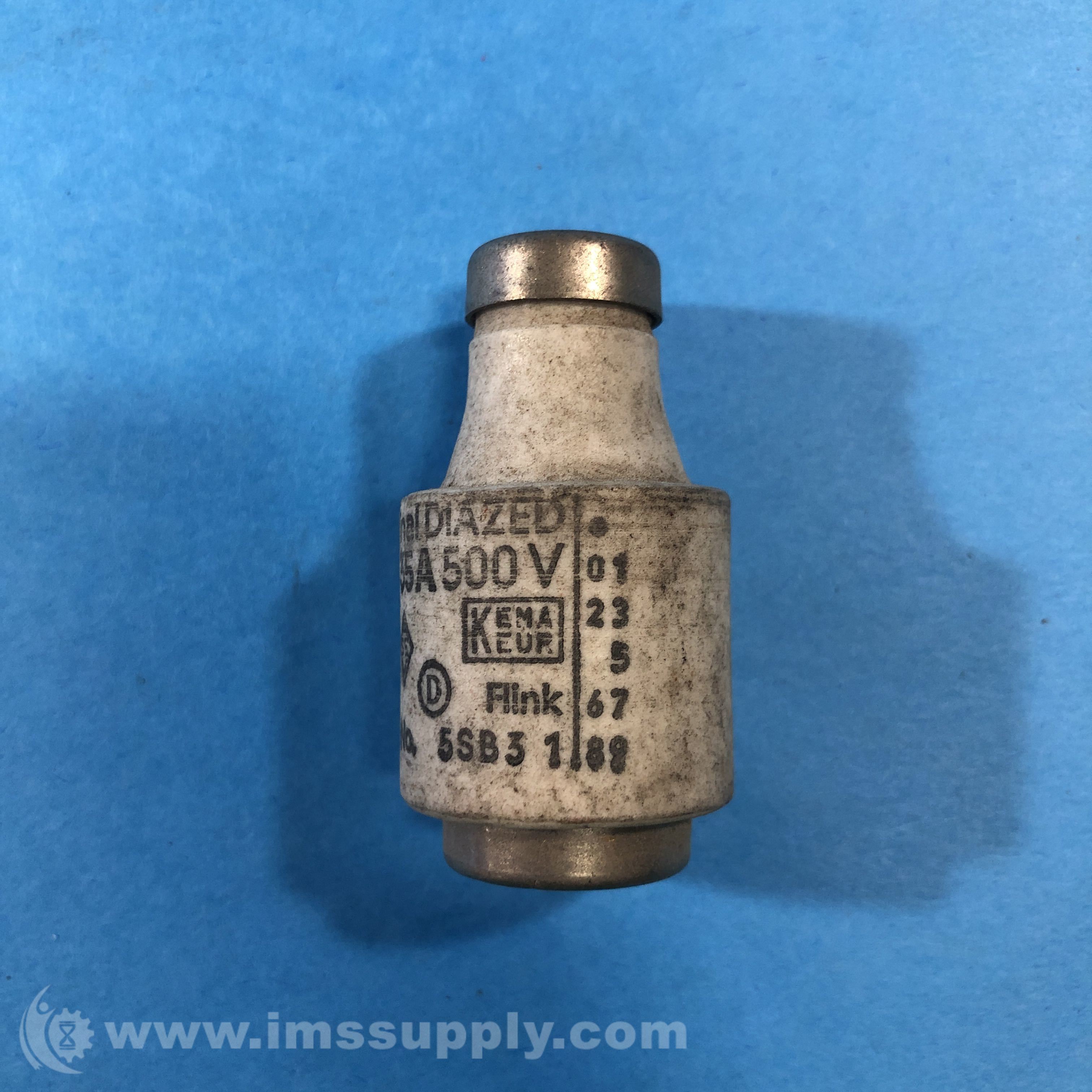Kema Keur 5SB3 1 Bottle Fuse, 35A, 500V - IMS Supply