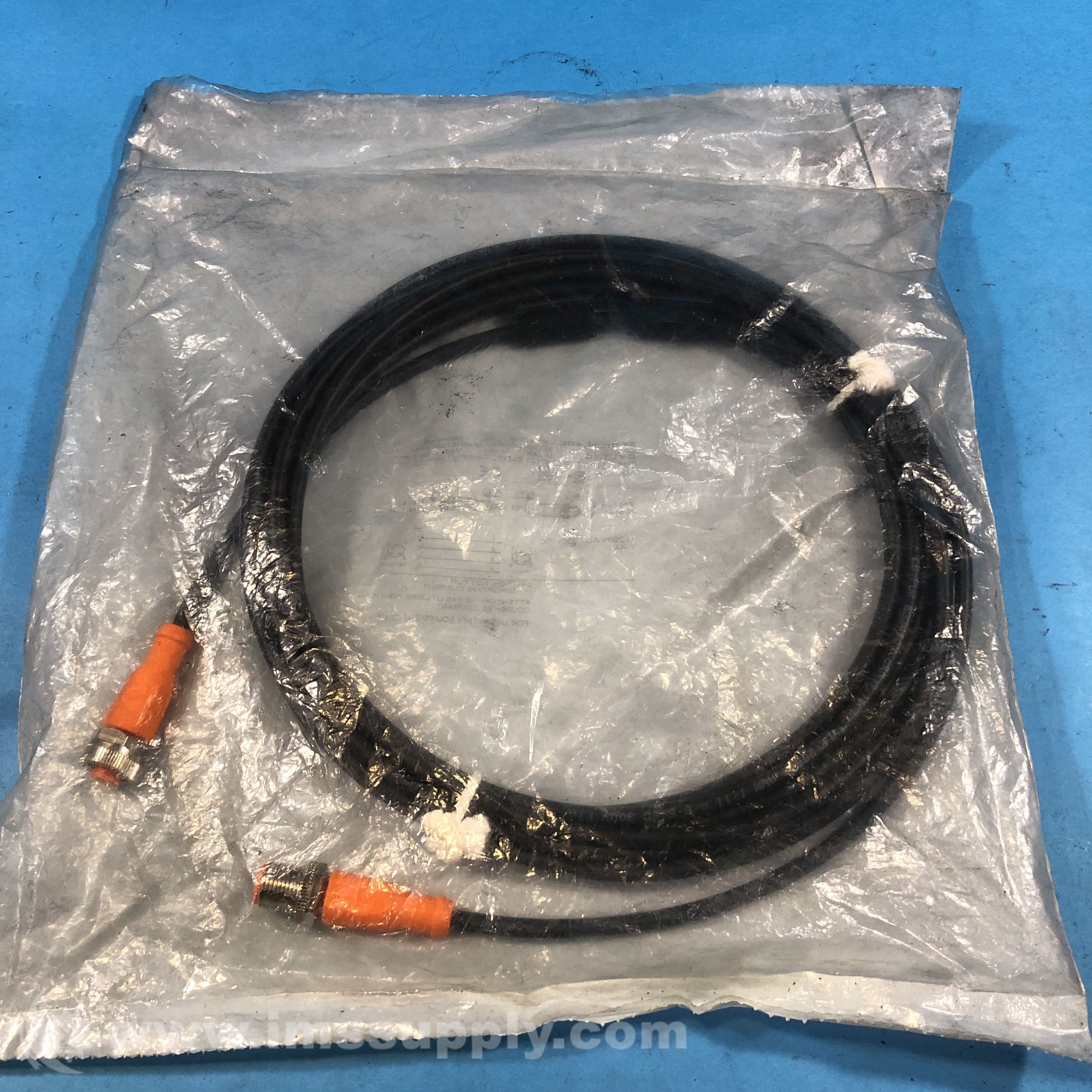 Ifm EVC014 Double Ended In-Series Cordset - IMS Supply