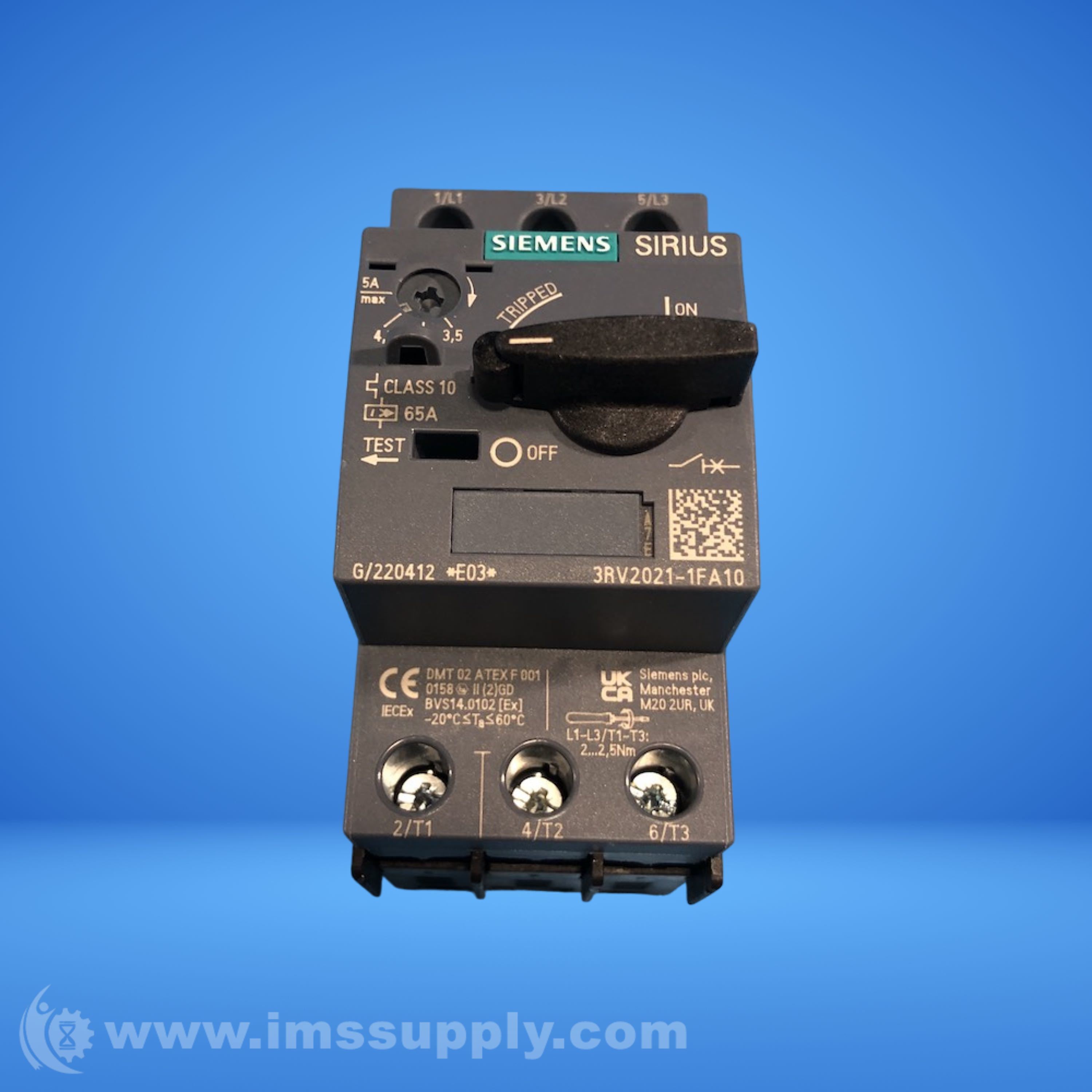 Siemens DMT 02 ATEX F 001 Circuit Breaker - IMS Supply