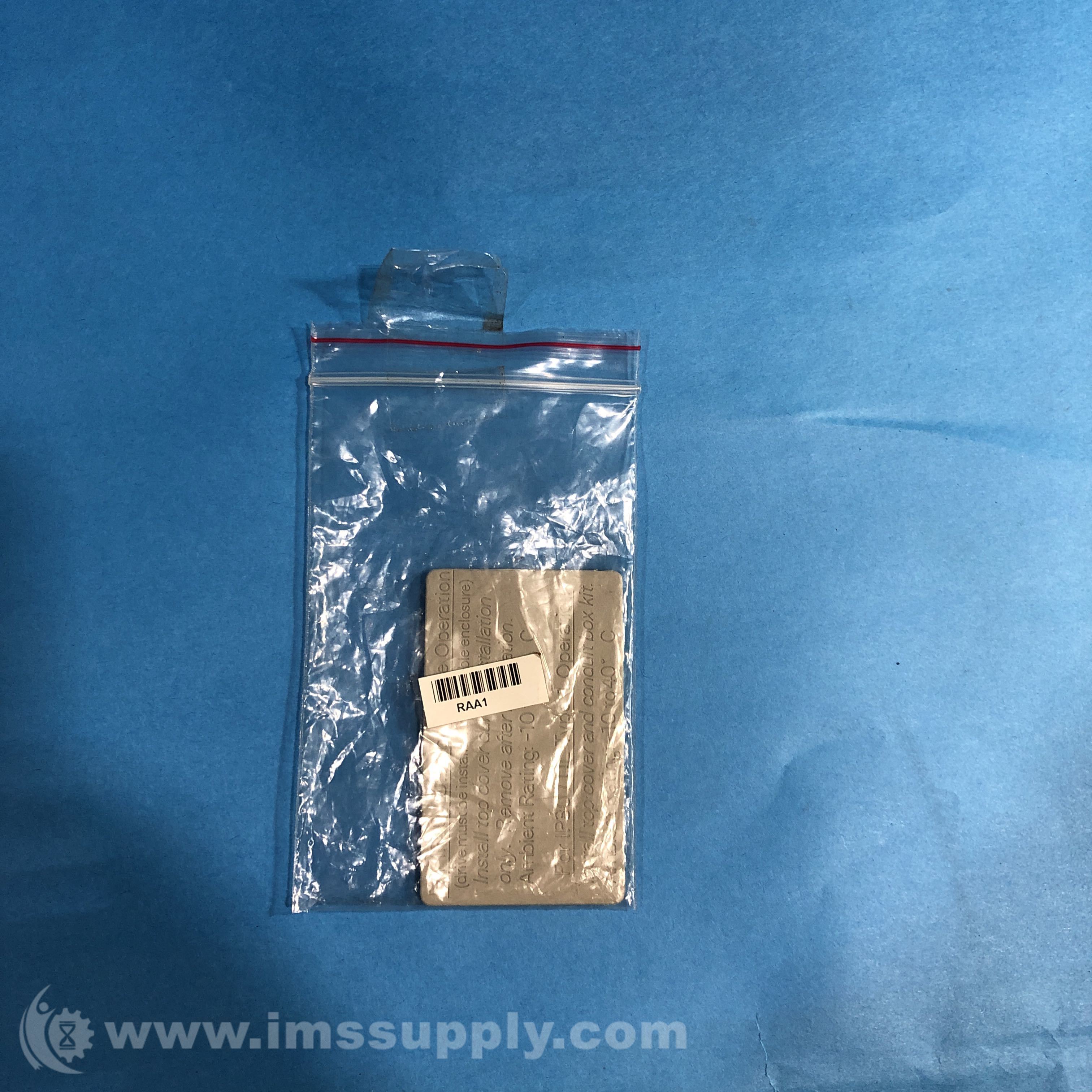 Allen-Bradley IP20 & IP30 UL Top Cover - IMS Supply