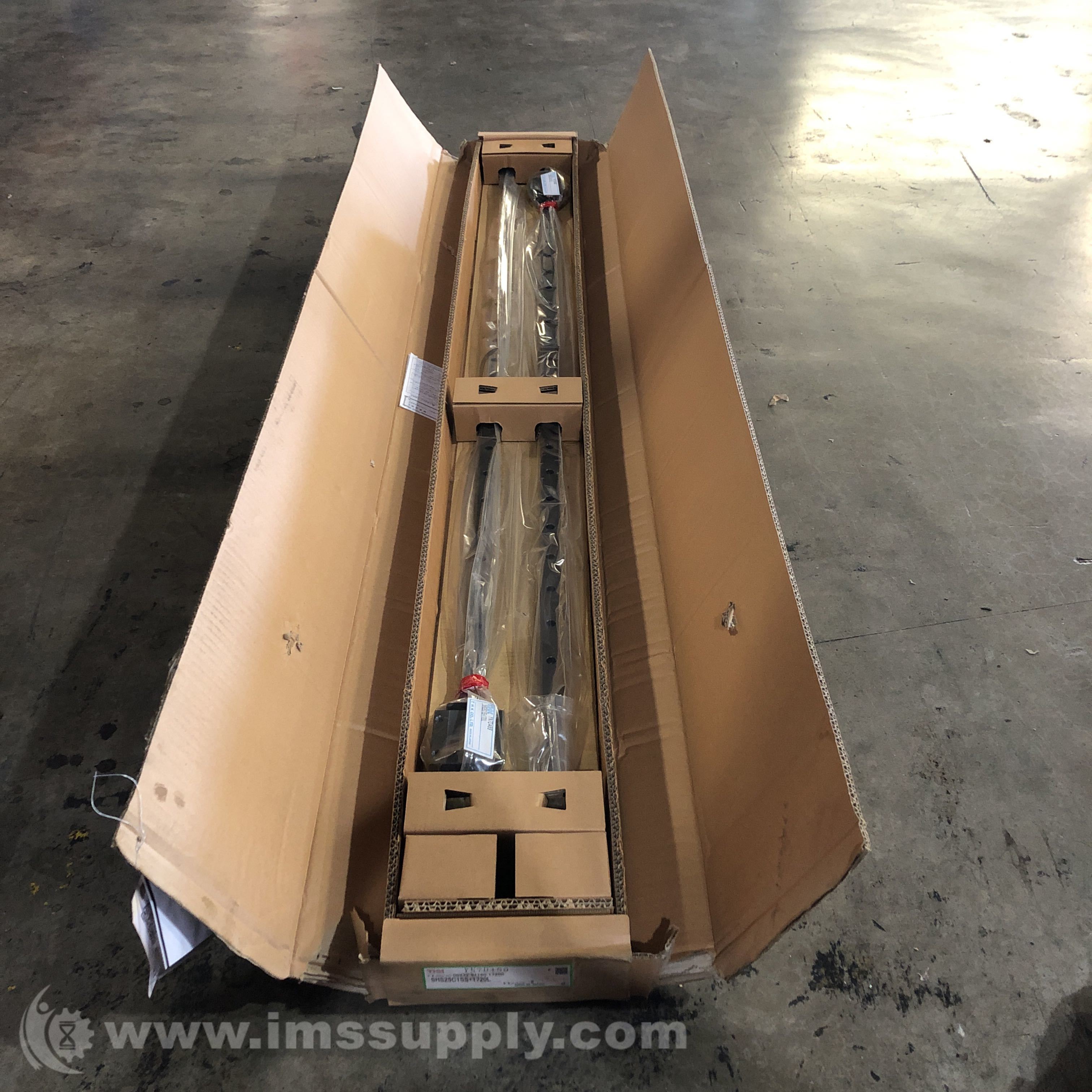 THK SHS25C1SS-1720L Box of 2 Ball Linear Guide Block and Rail - IMS Supply
