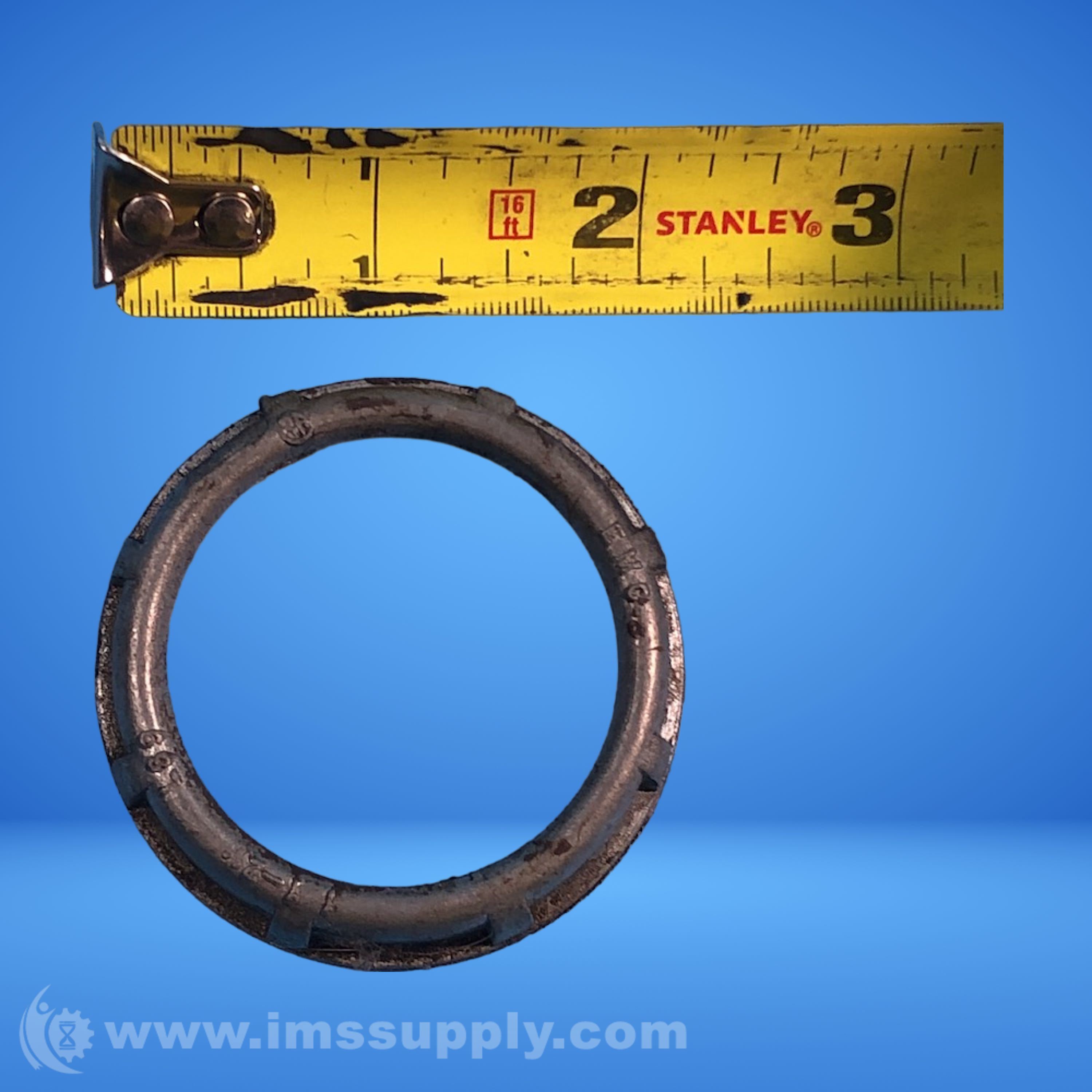 1-1/2 inch Grey Conduit Bushing - IMS Supply