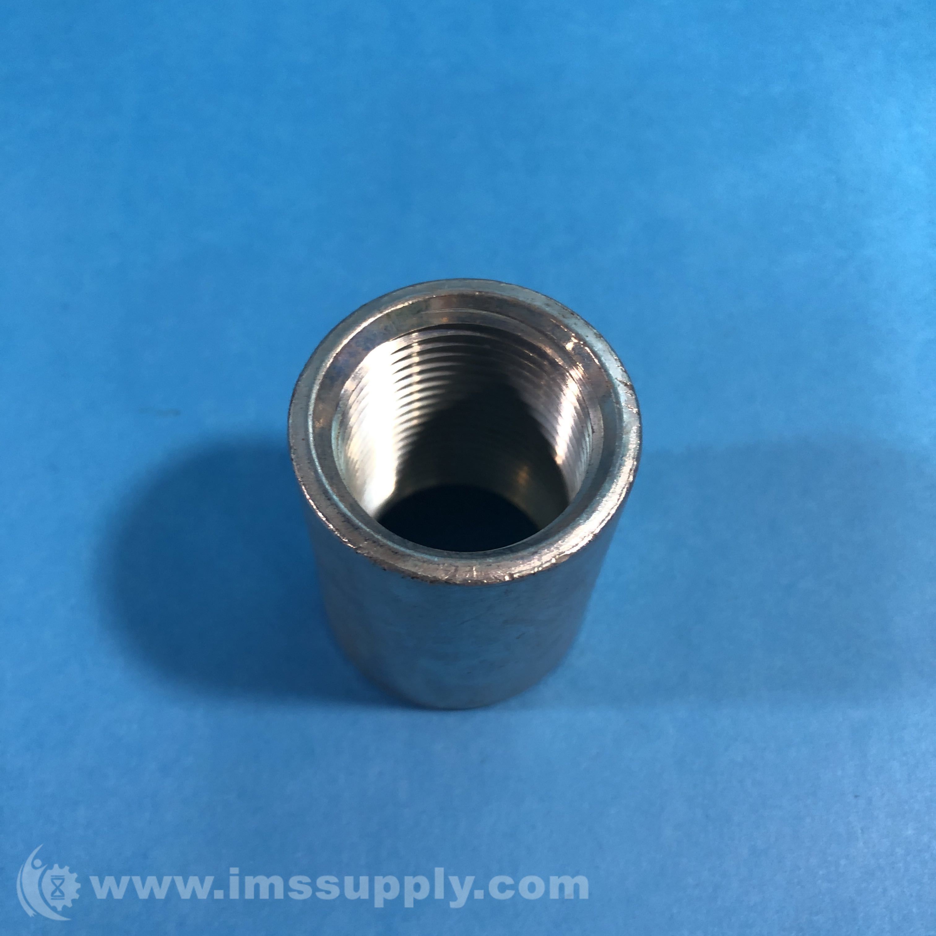 Stainless Steel Internally Threaded Pipe Fitting, 2'' LG - IMS Supply