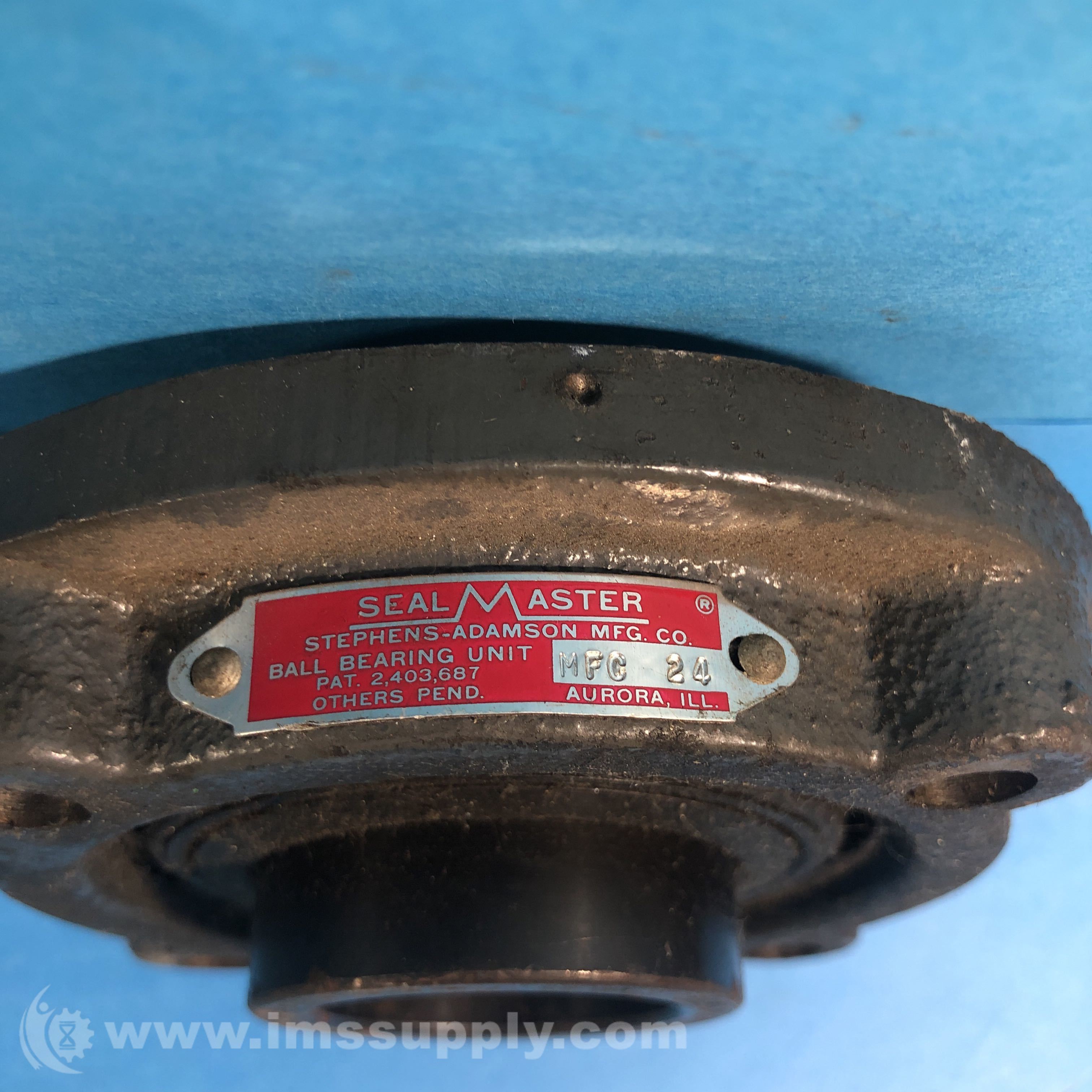 Sealmaster MFC 24 4-Bolt Flanged Ball Bearing Unit - IMS Supply