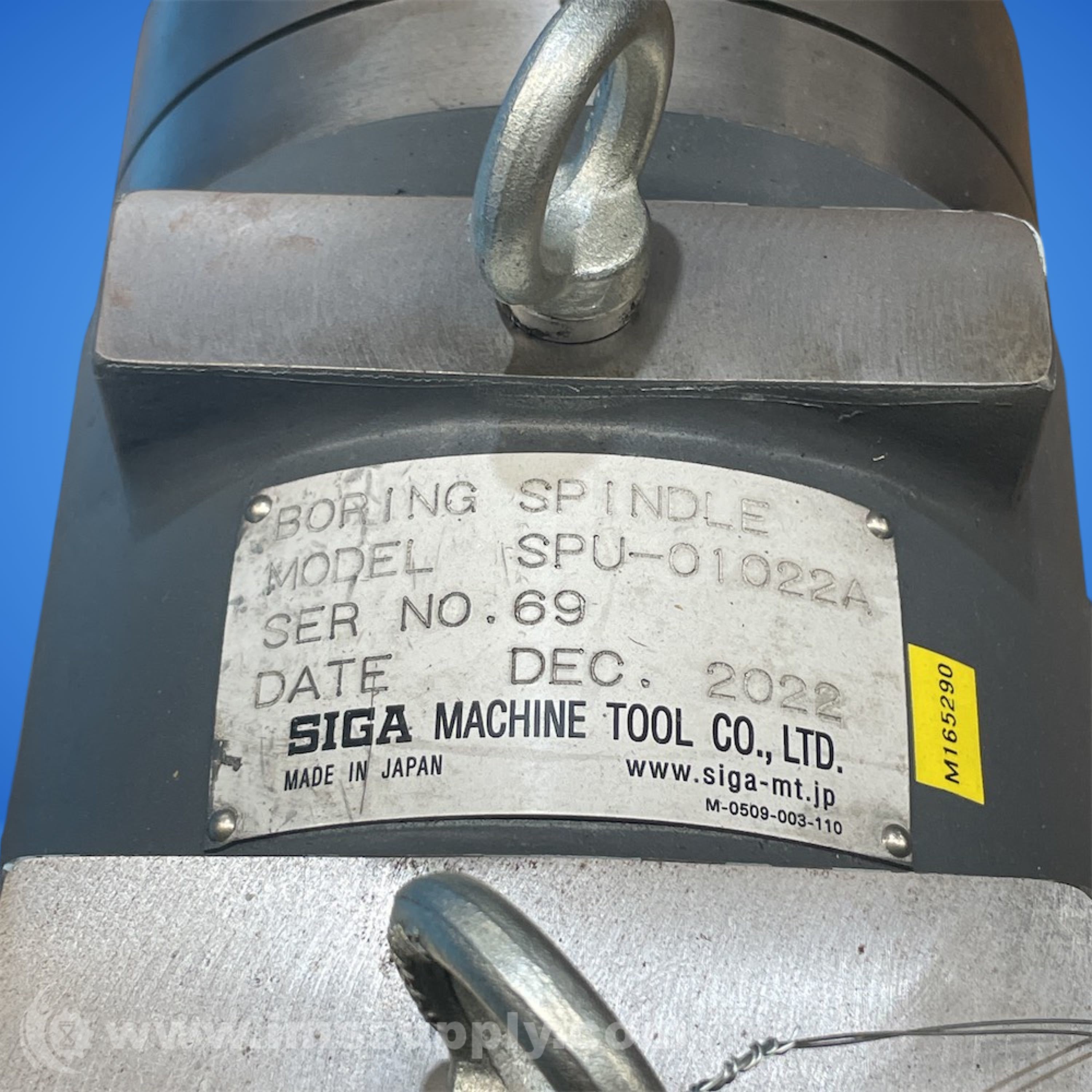SIGA MACHINE TOOL SPU-01022A Boring Spindle - IMS Supply