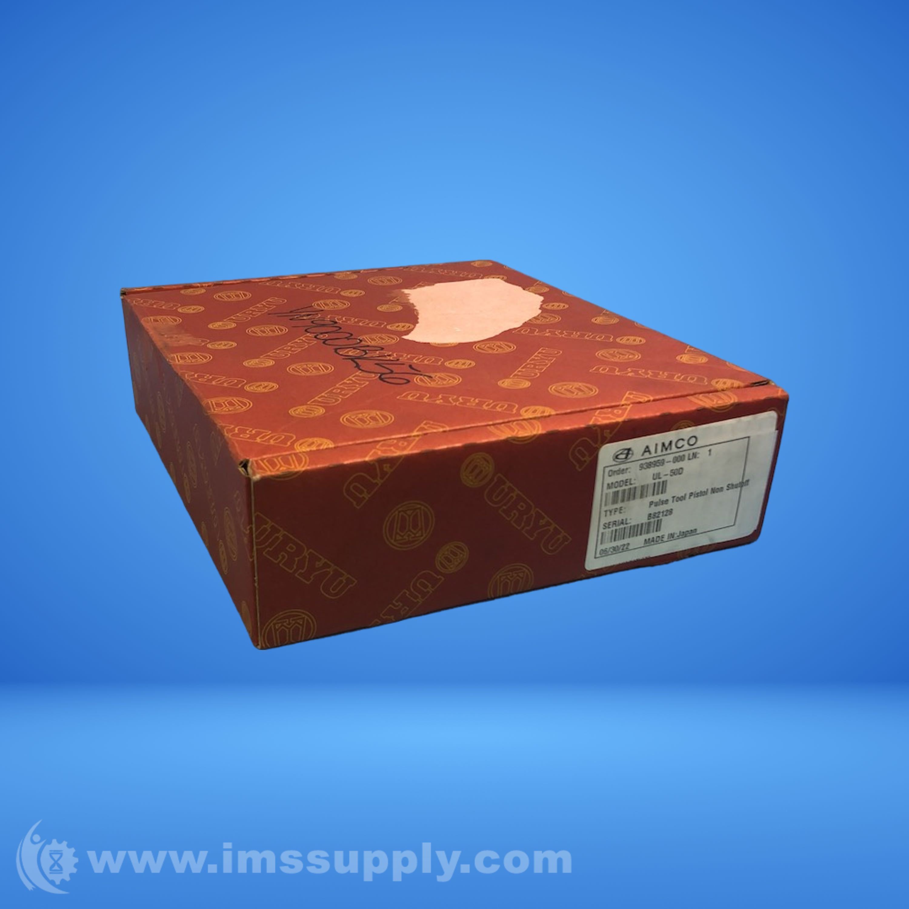 URYU UL-50D Pistol Grip Non Shut Off Pulse Tool - IMS Supply