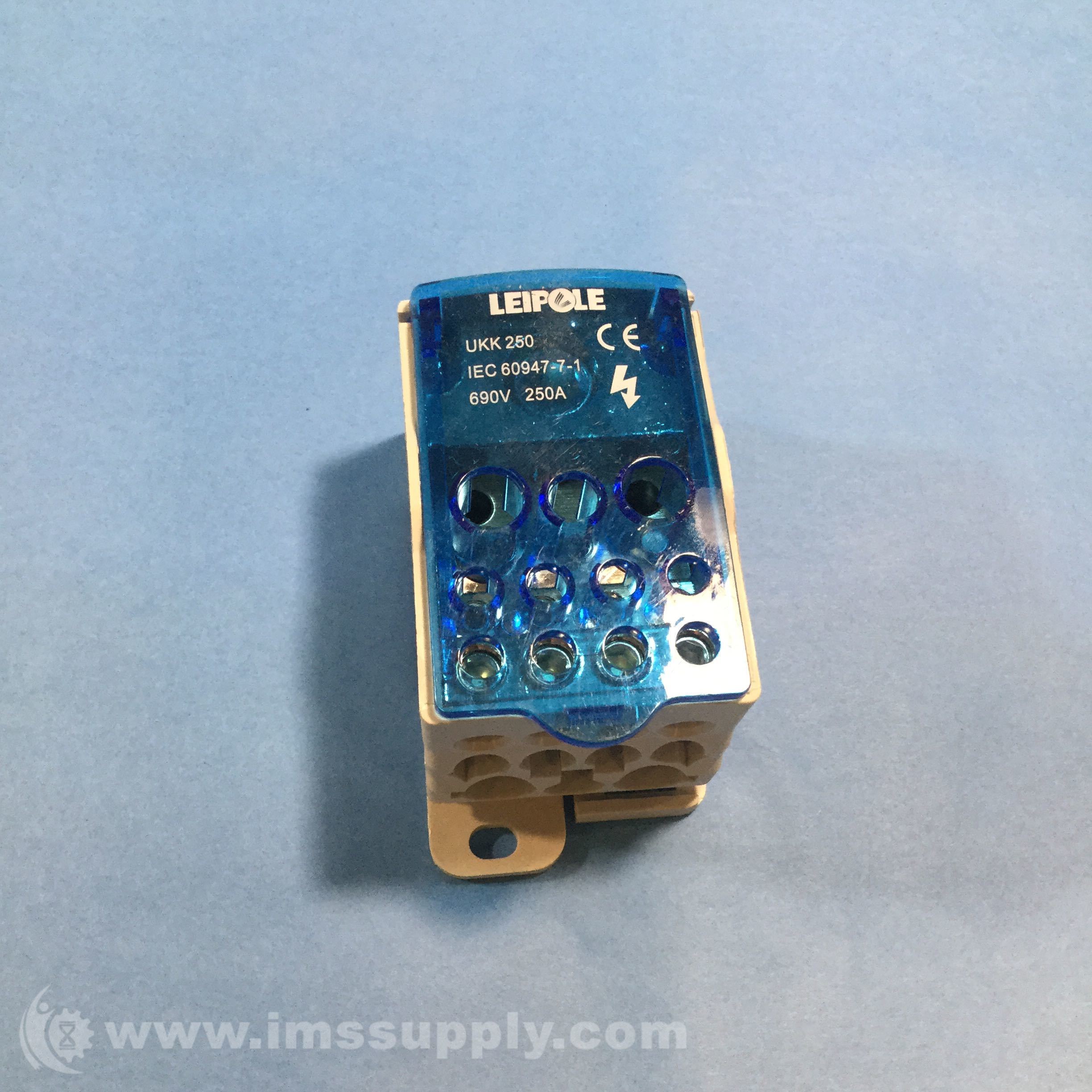 Shanghai Leipold Electric Co UKK250A Power Distribution Block - IMS Supply