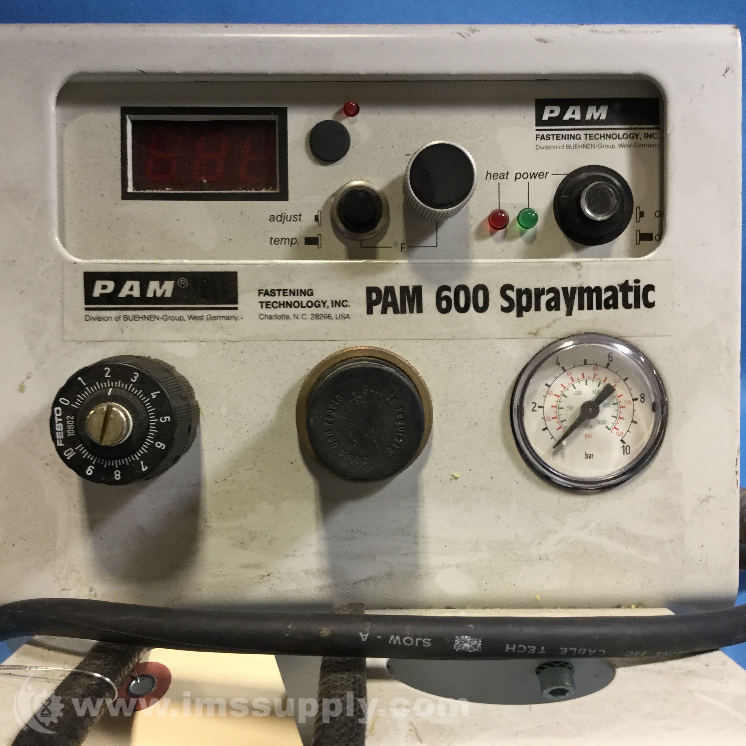 Pcb Piezotronics PAM 600 SPRAYMATIC Hot Melt Glue Applicator 600 - IMS ...