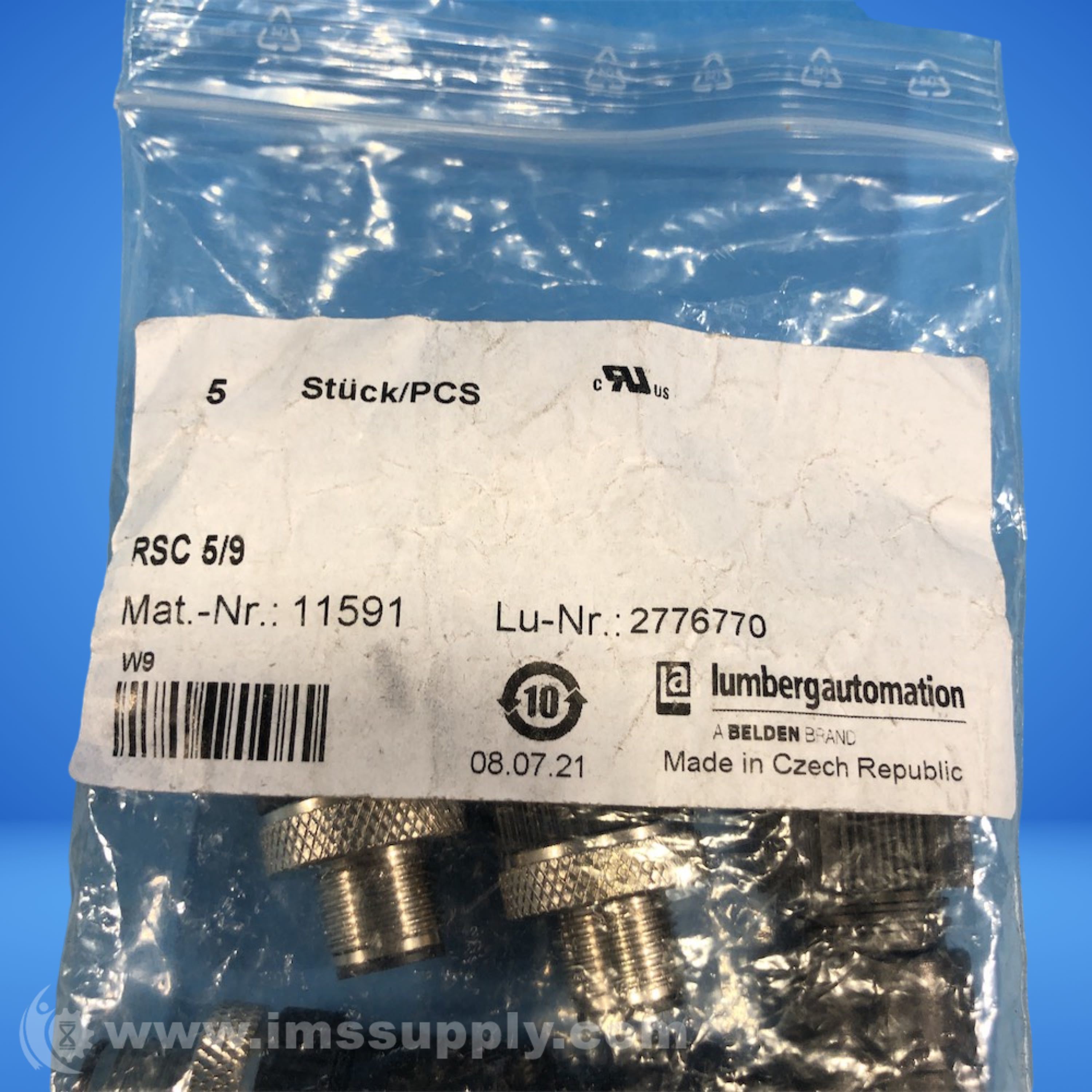 Belden RSC 5/9 Circular Metric Connectors - IMS Supply