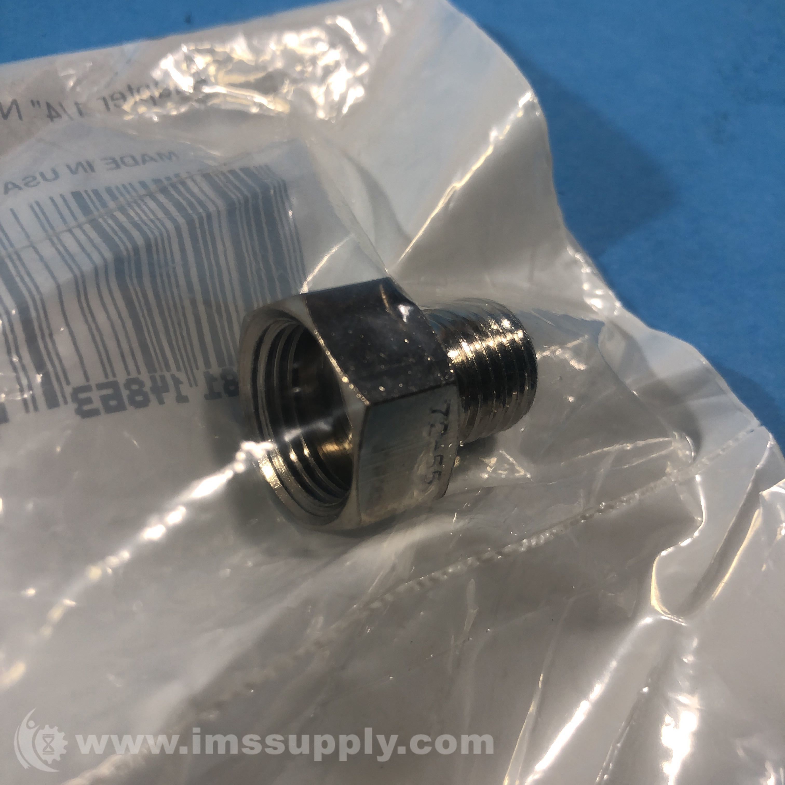 Binks 72-55 Adapter 1/4 NPS Male - IMS Supply