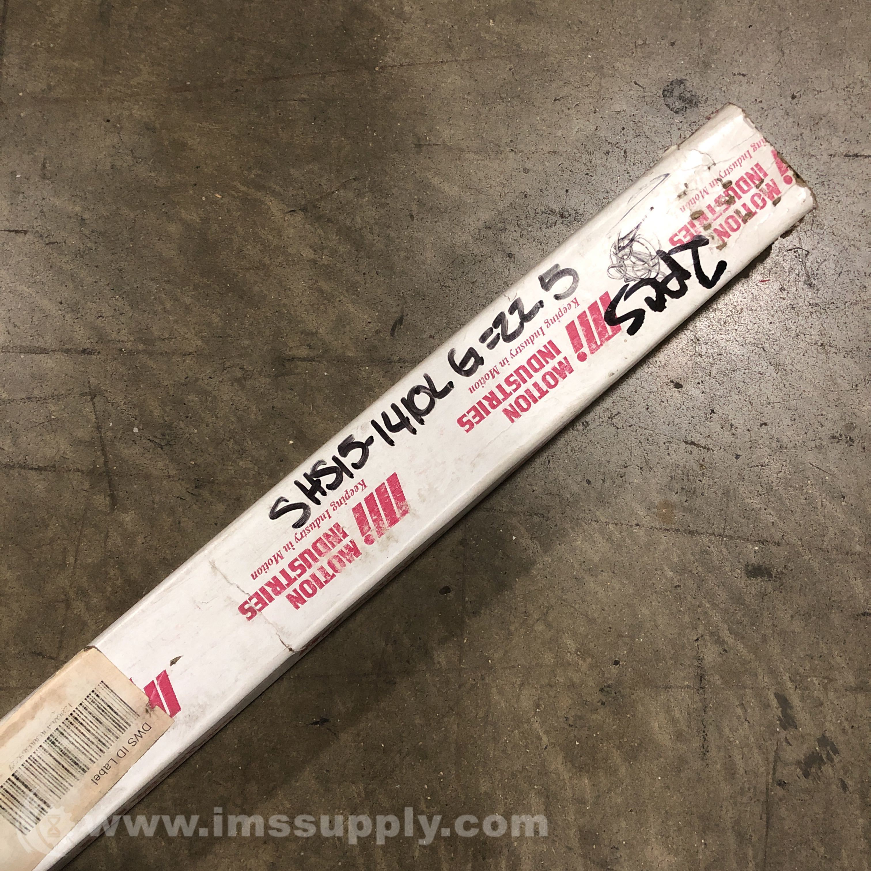 Motion Industries SHS15-1410LG=22.5 Box of 2 Linear Guide Rails - IMS ...