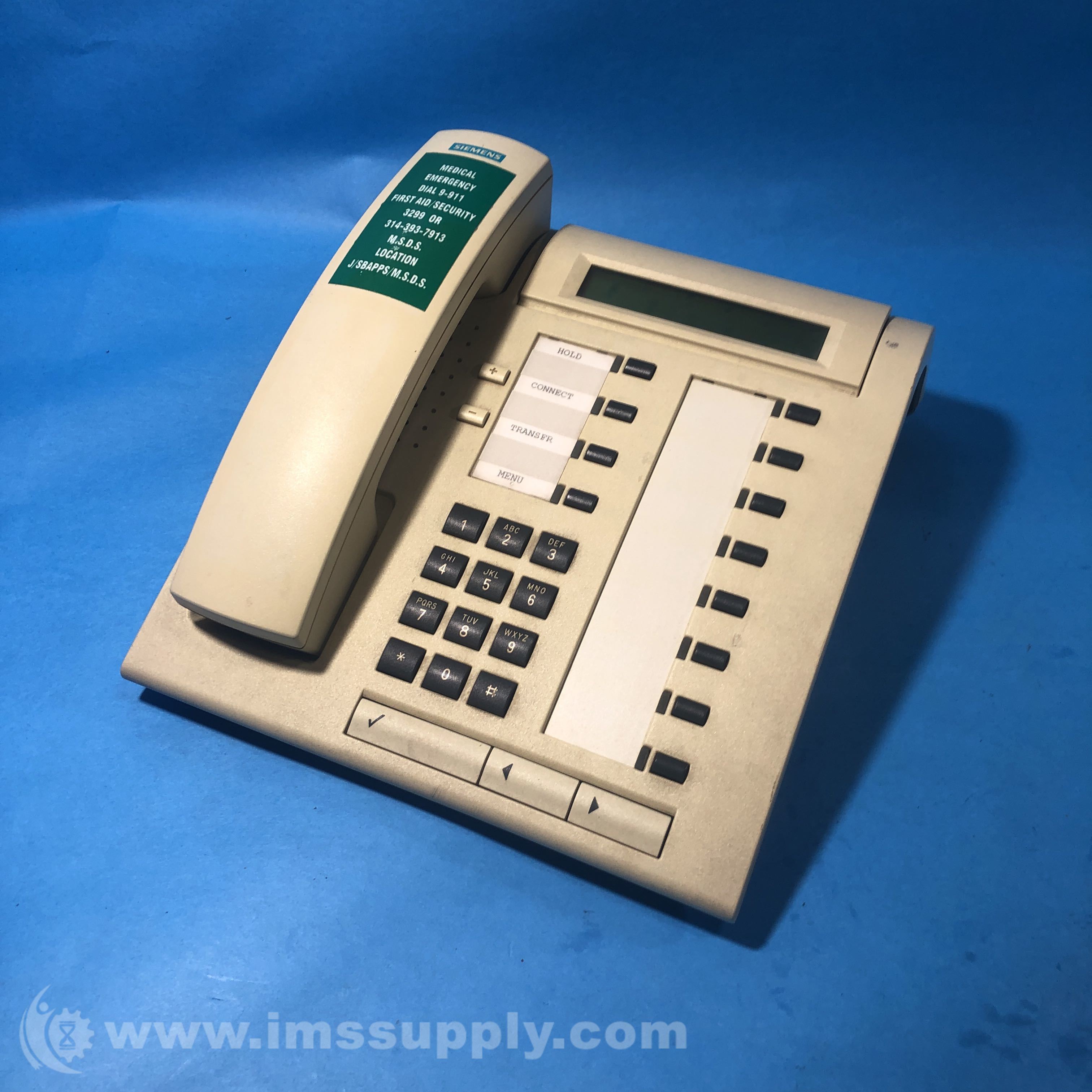 Siemens S30817-S7005-B101-4 Warm Grey Optiset E Advance Telephone - IMS ...
