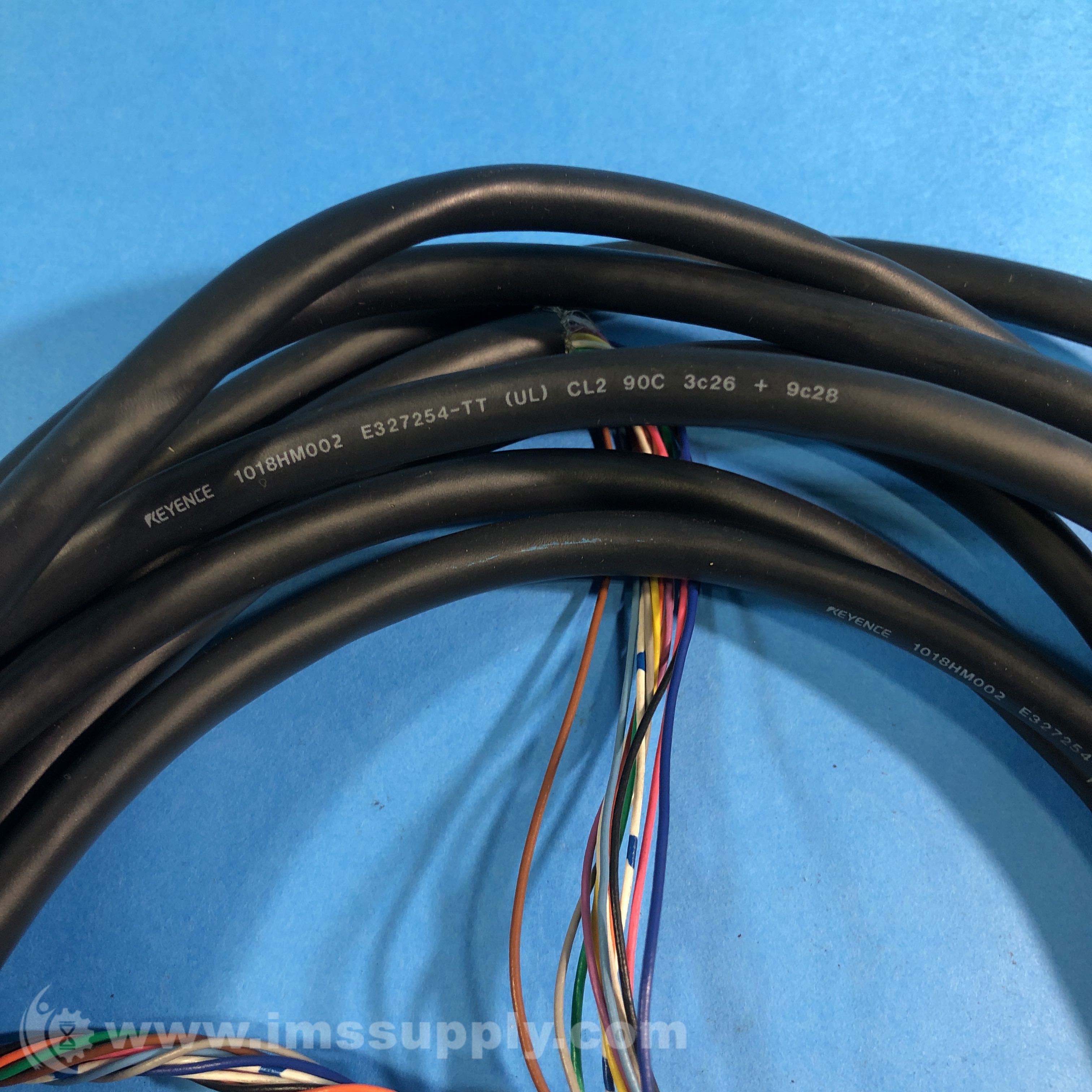 Keyence OP-87354 Control Cable, 12 Pin - IMS Supply
