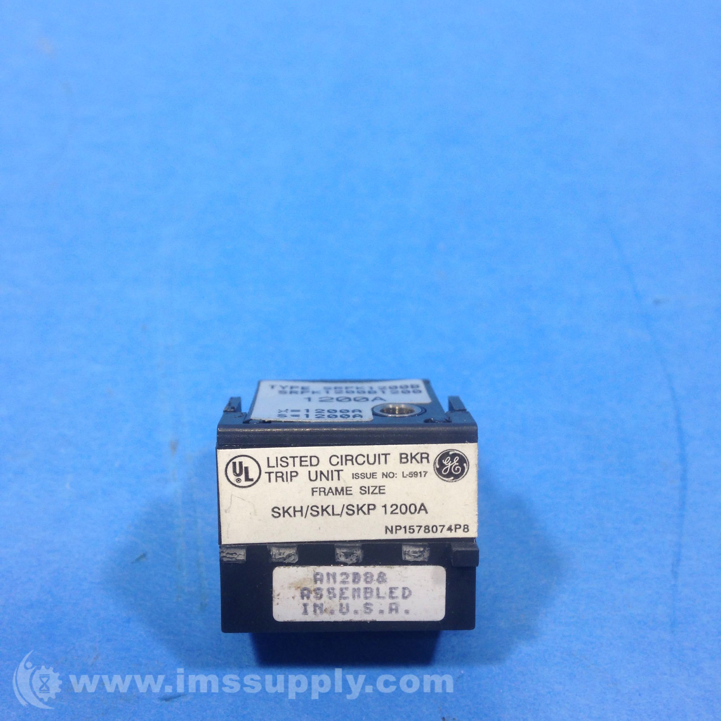 General Electric SRPK1200B Spectra RMS Rating Plug - IMS Supply